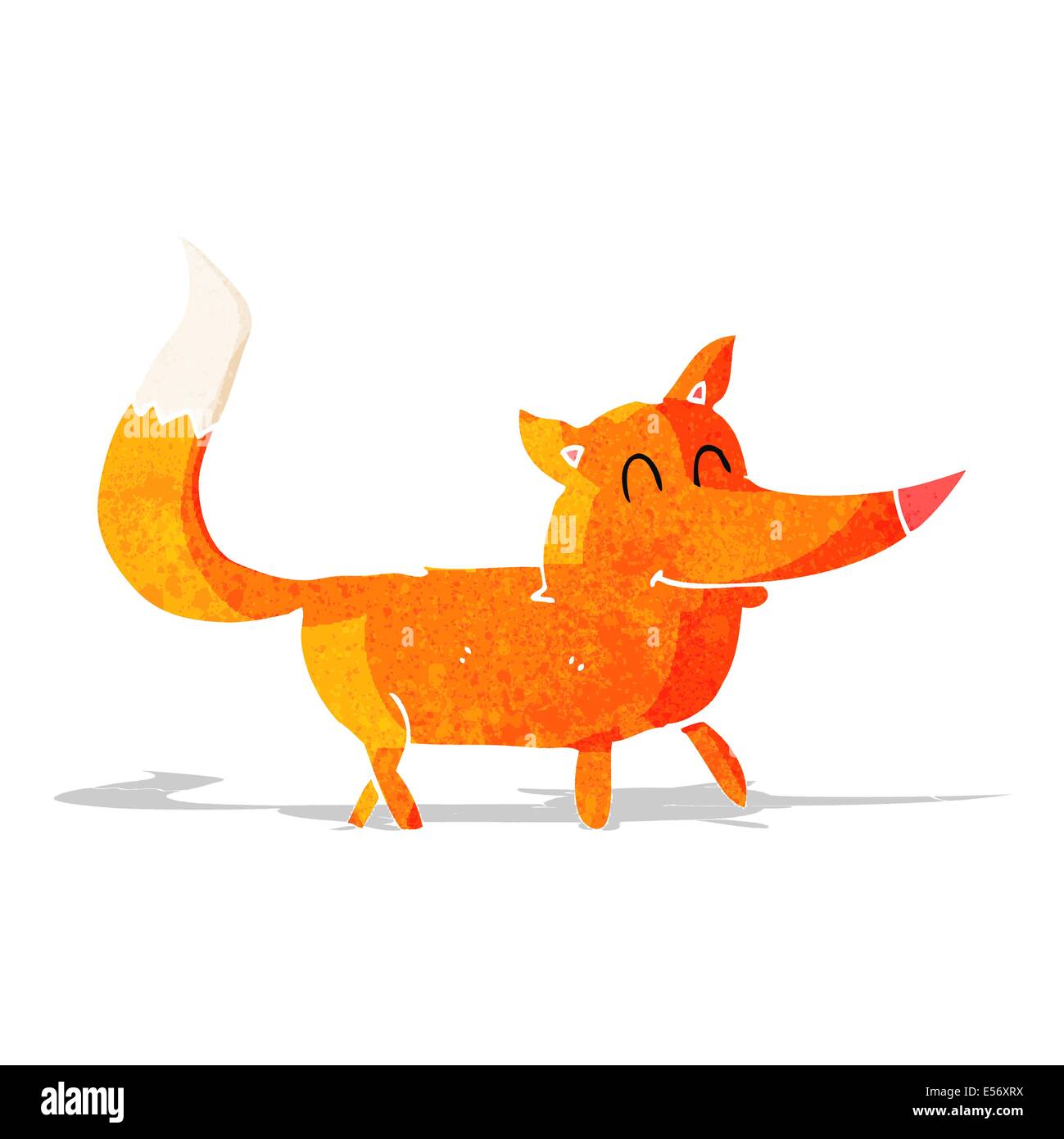 cartoon little fox Stock Vector Image & Art - Alamy