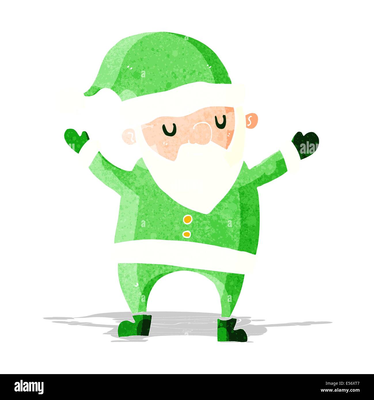 cartoon dancing santa Stock Vector Image & Art - Alamy