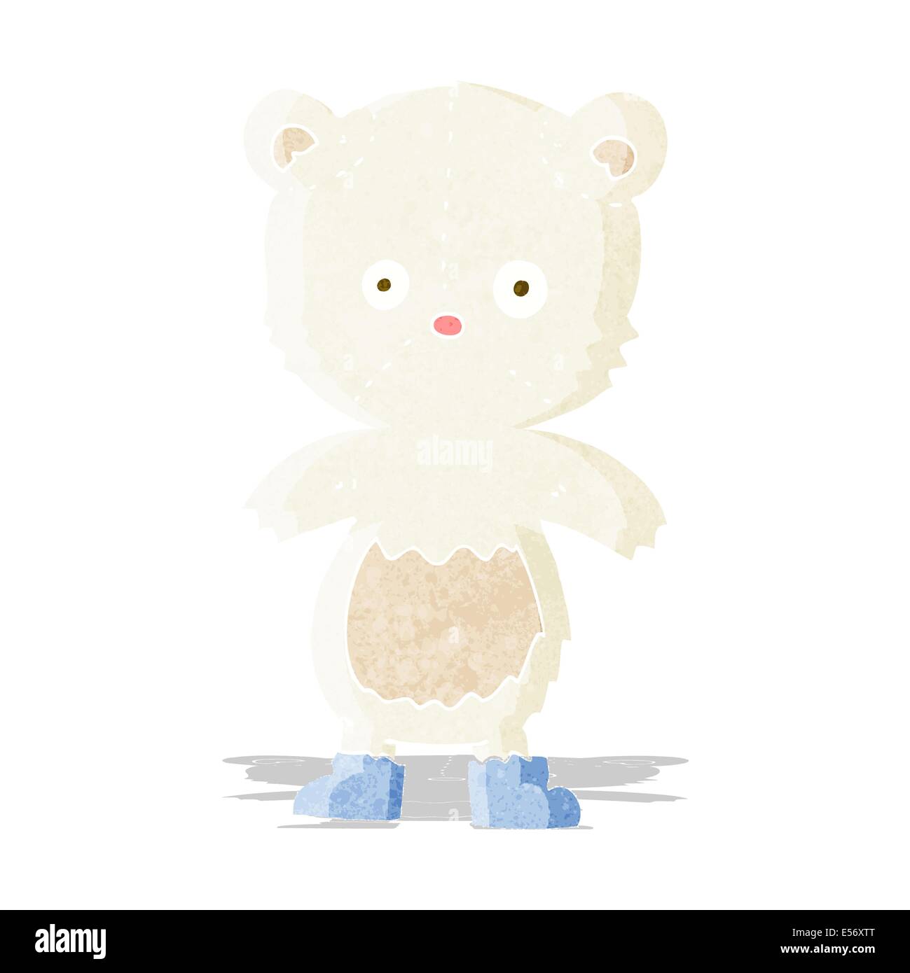 cartoon polar bear cub Stock Vector Image & Art - Alamy