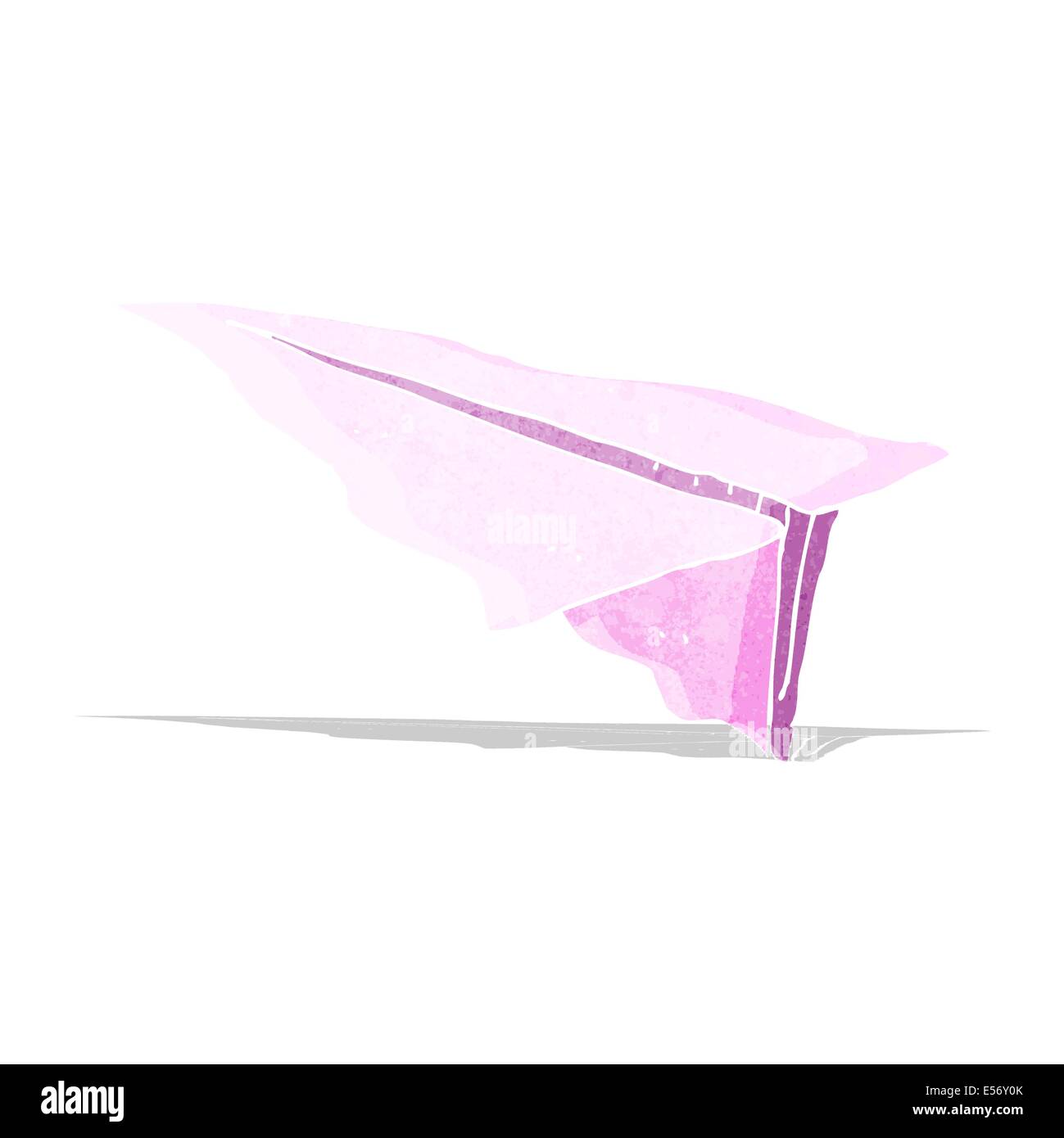 cartoon paper aeroplane Stock Vector Image & Art - Alamy