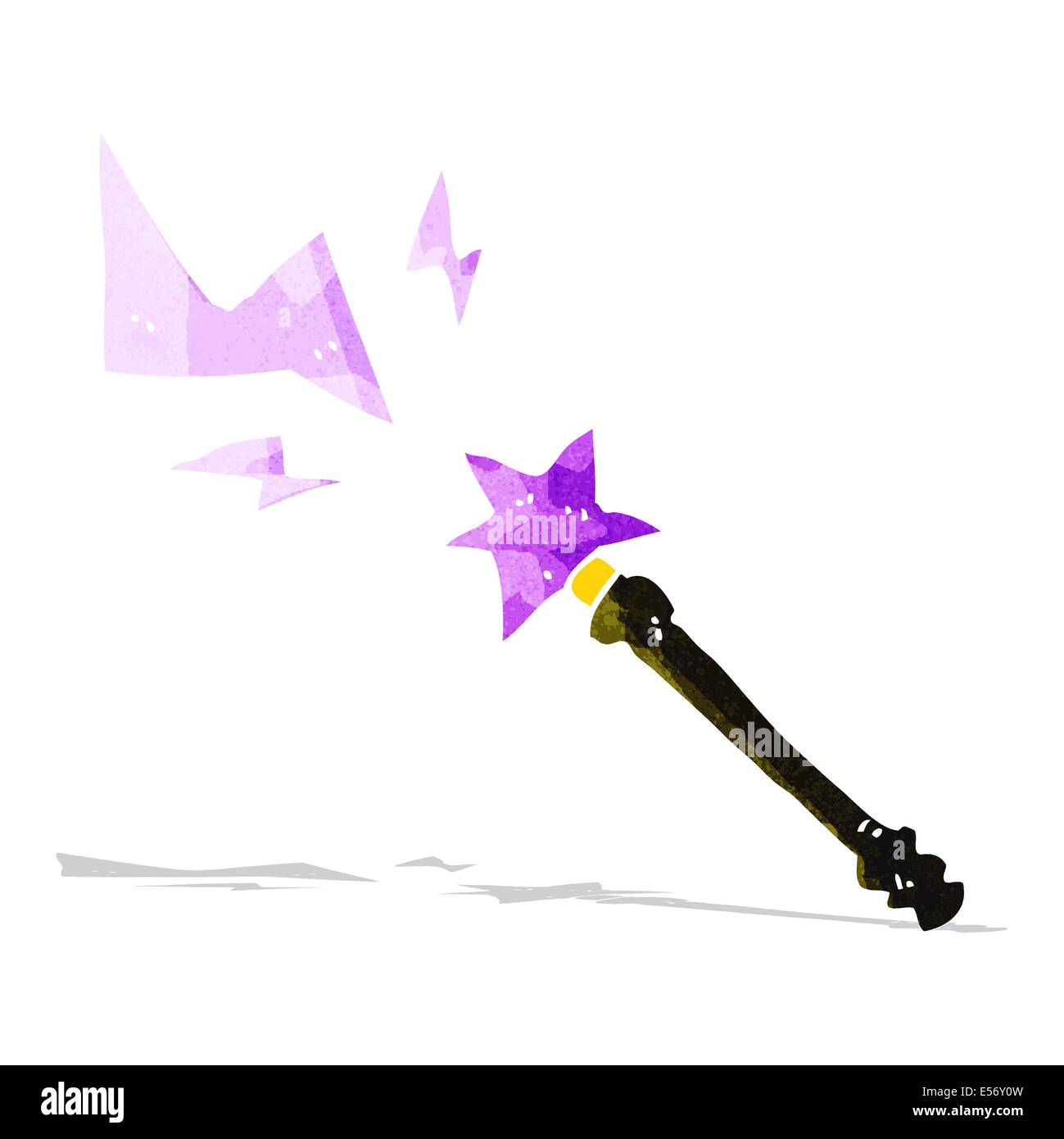 cartoon magic wand casting spell Stock Vector Image & Art - Alamy