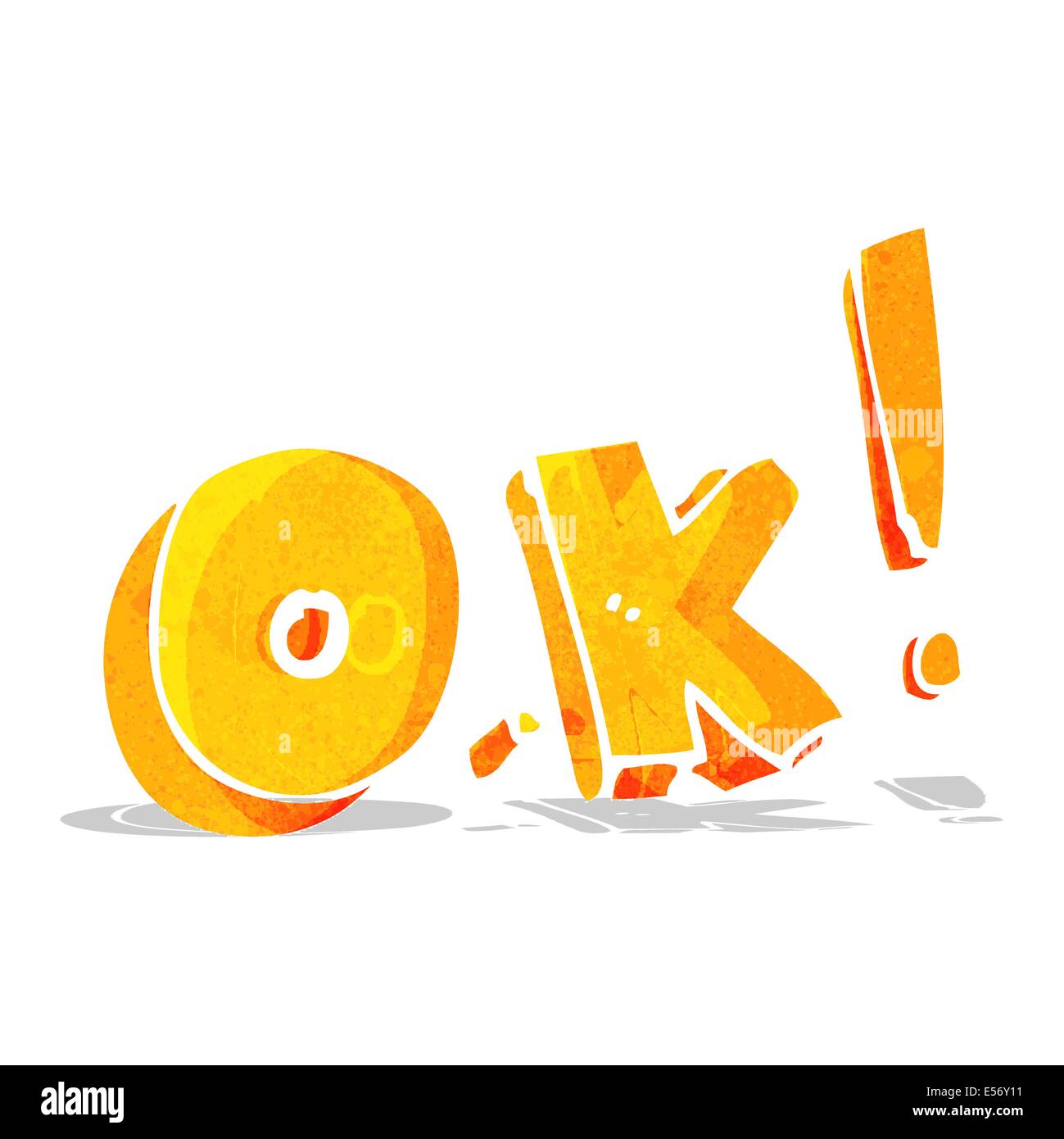 cartoon OK symbol Stock Vector Image & Art - Alamy