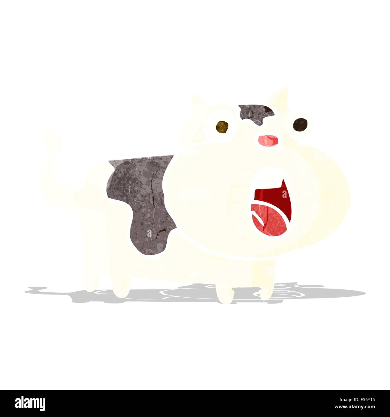 cartoon shocked cat Stock Vector Image & Art - Alamy