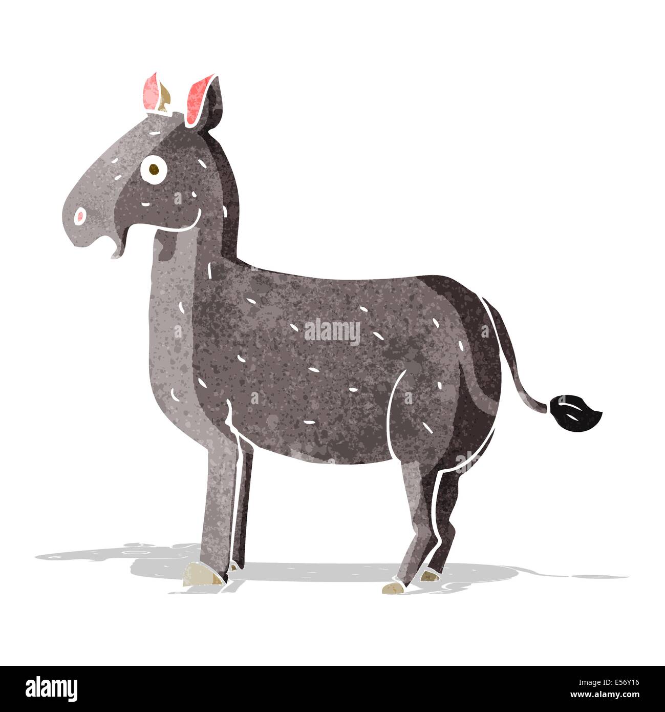 Pack mule illustration Stock Vector Images - Alamy