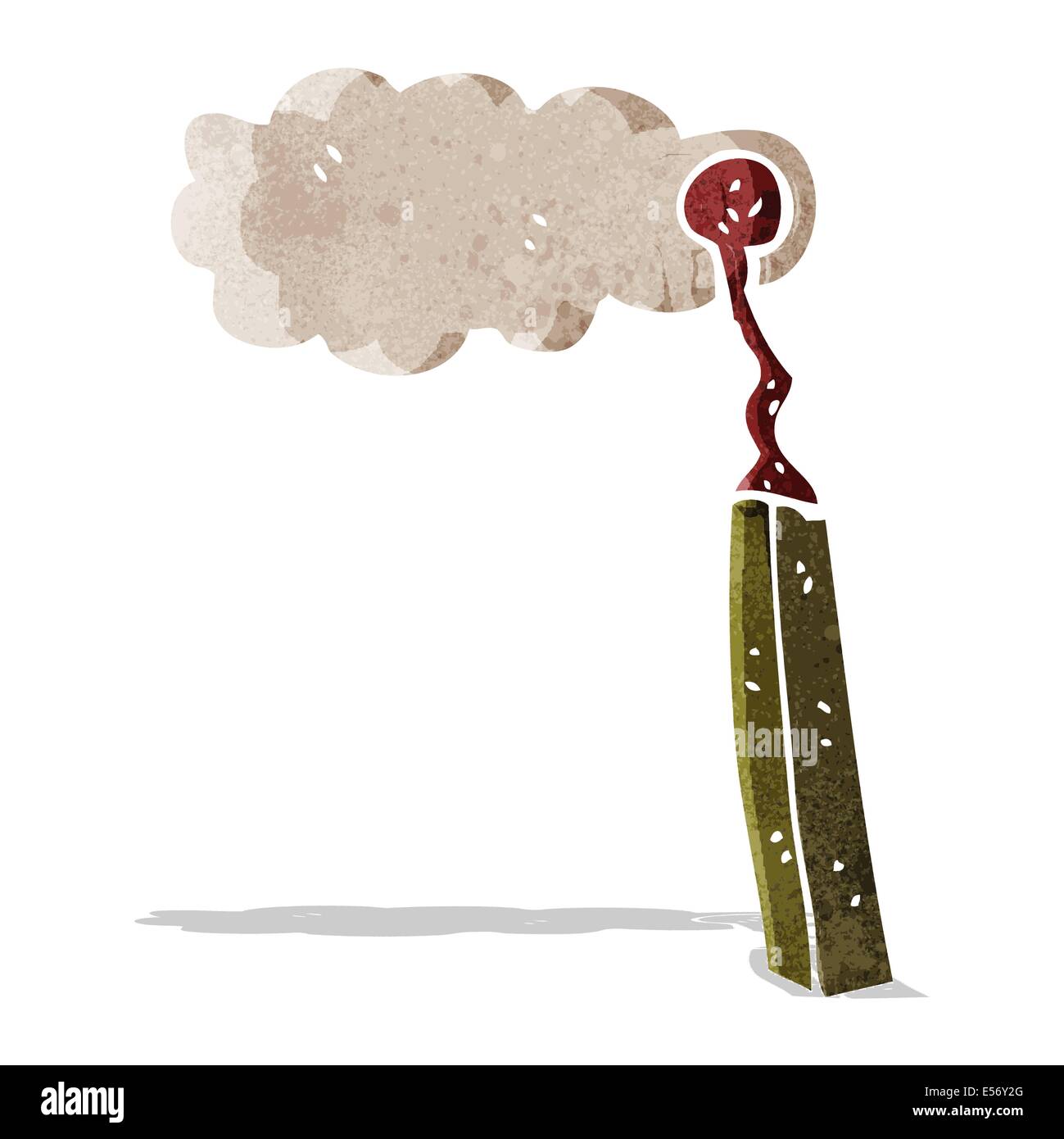 cartoon burnt match Stock Vector Image & Art - Alamy