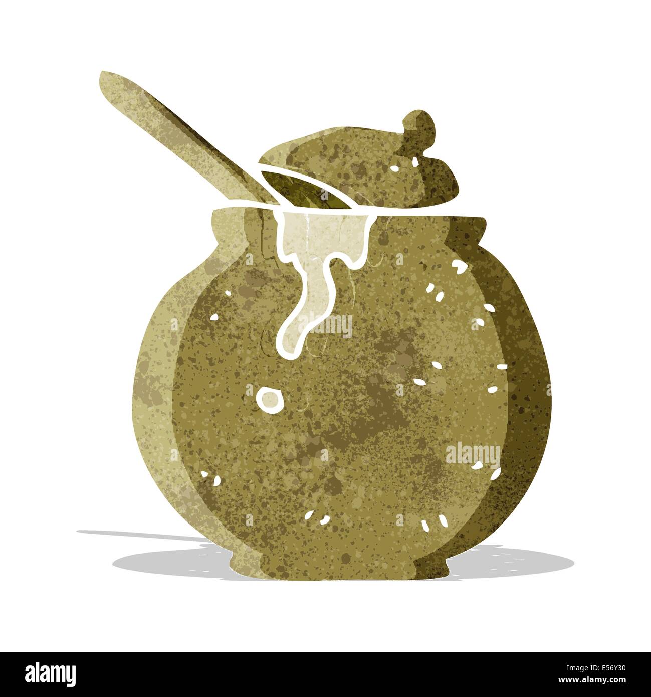 cartoon honey pot Stock Vector Image & Art - Alamy