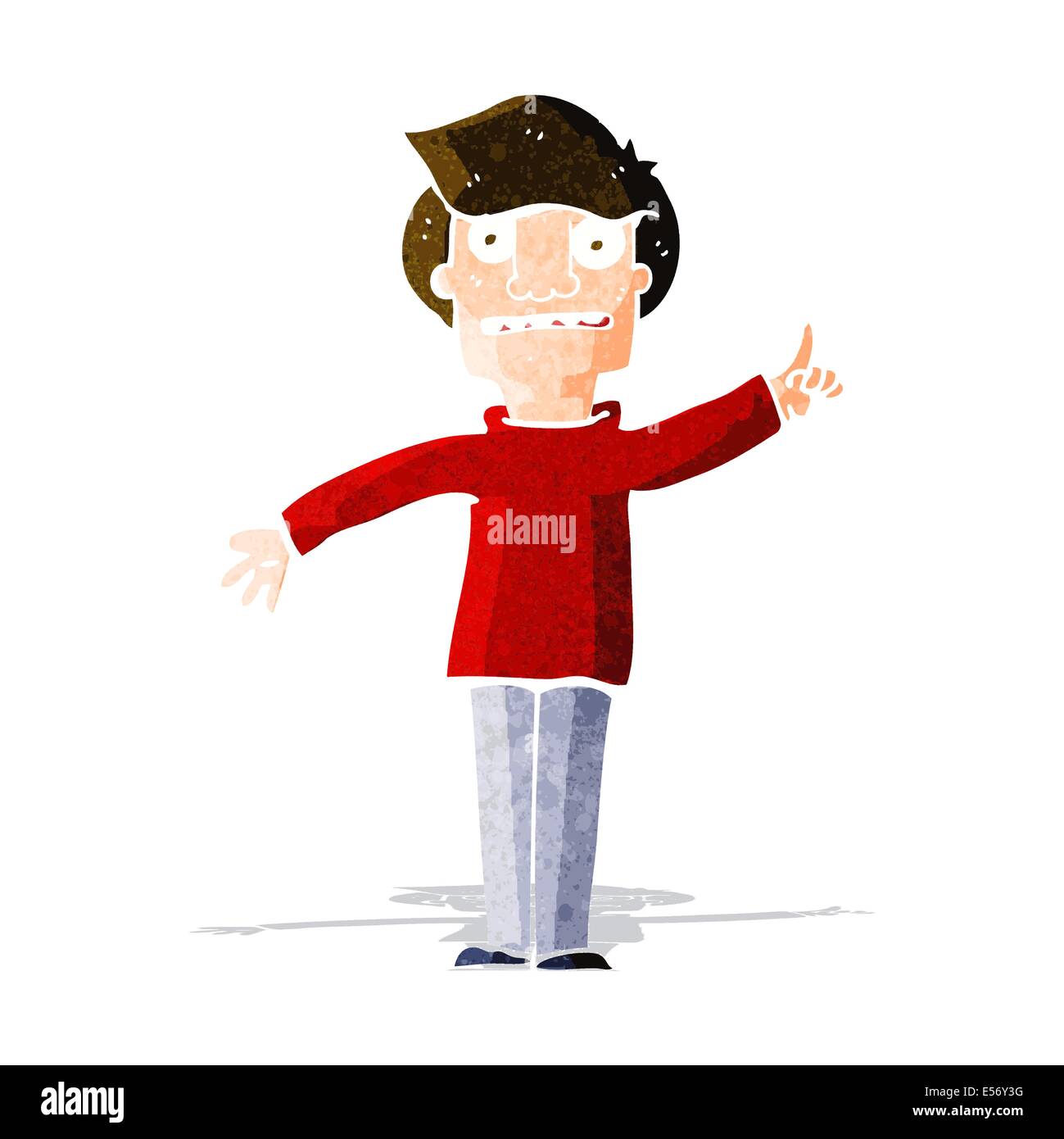 cartoon man asking question Stock Vector Image & Art - Alamy