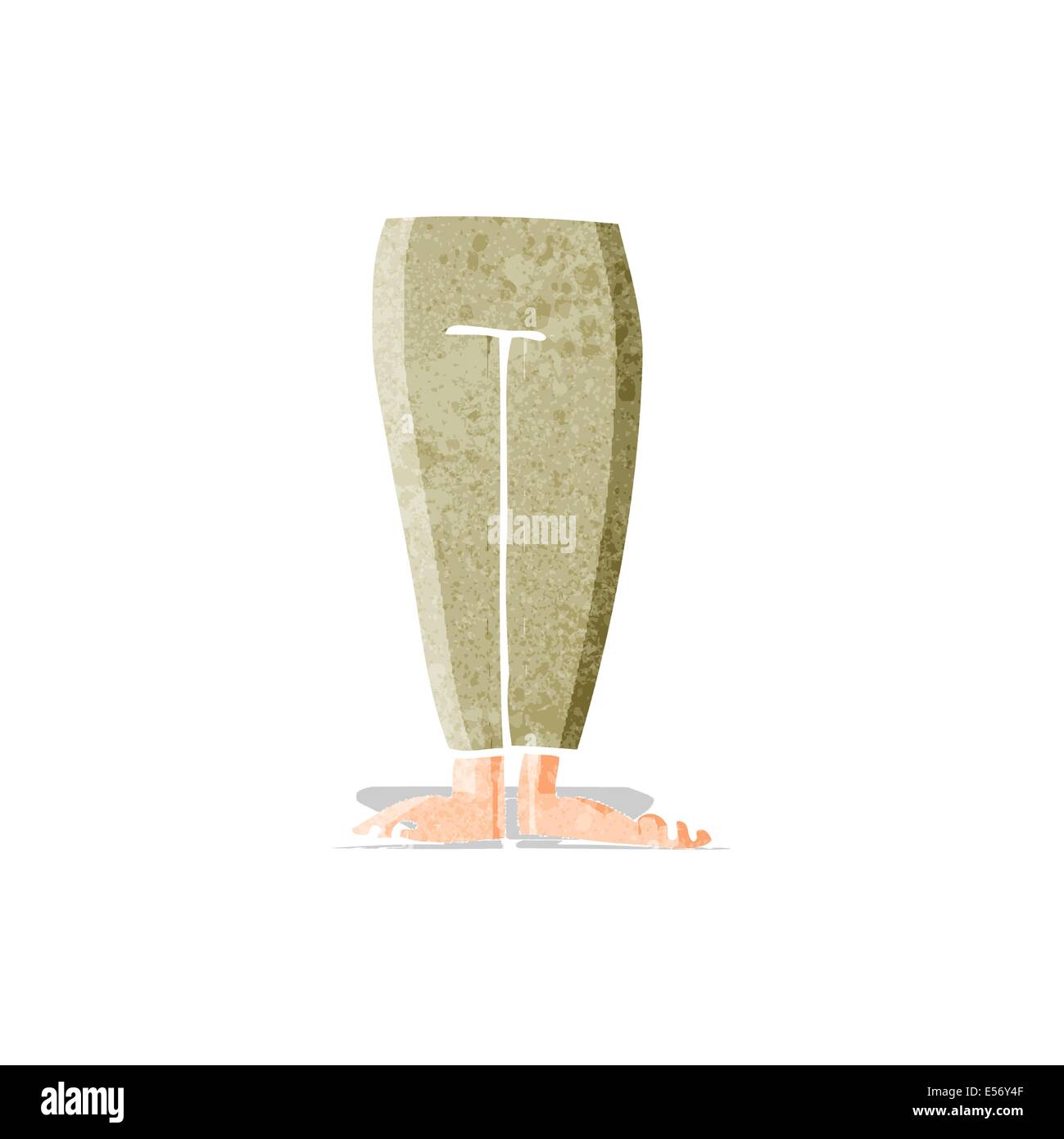 Legs funny quirky Stock Vector Images - Alamy
