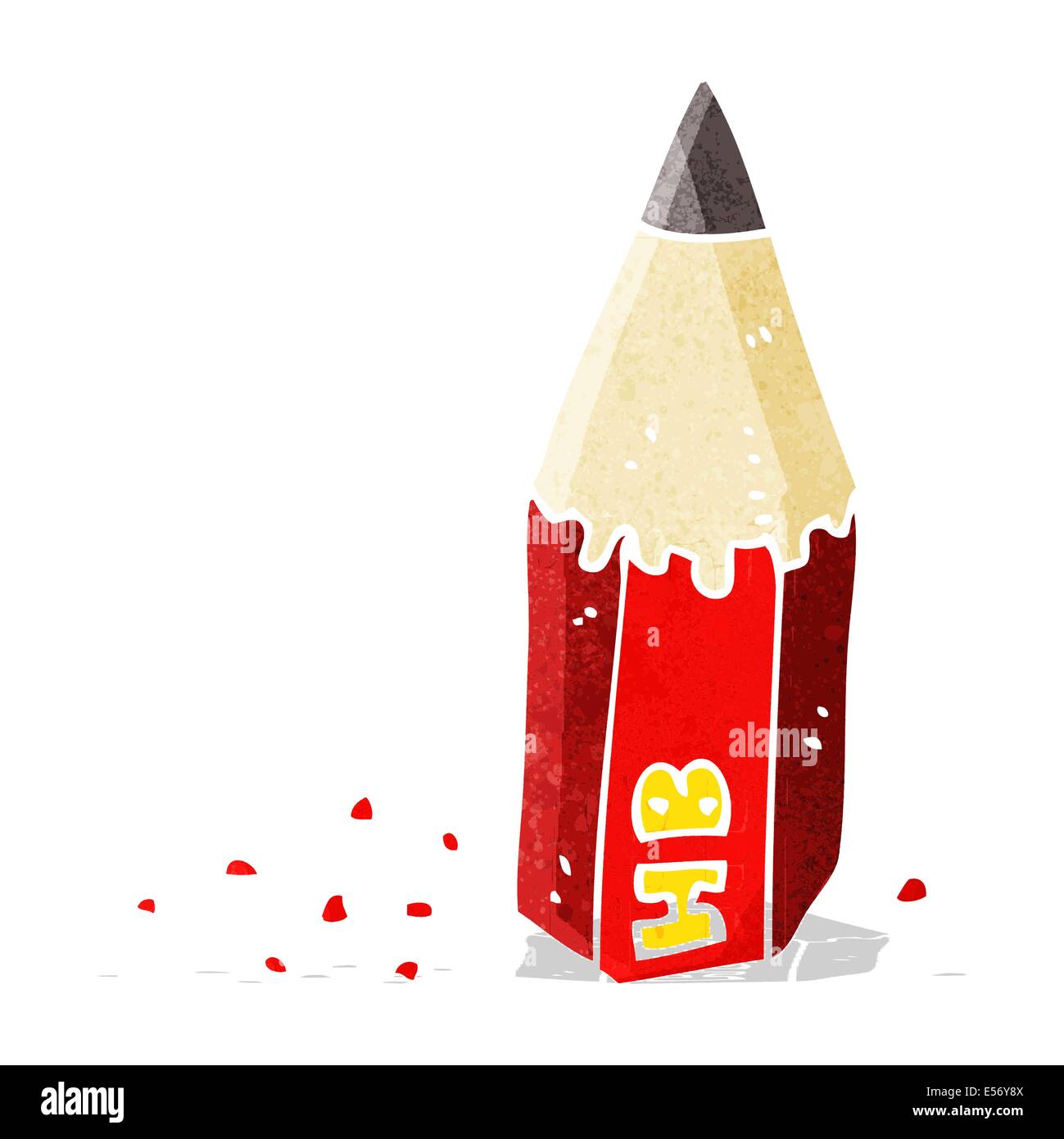 cartoon pencil stub Stock Vector Image & Art - Alamy