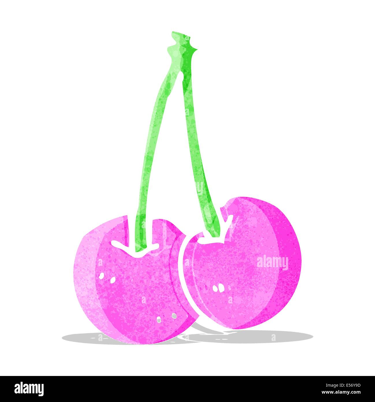 Cartoon cherries Cut Out Stock Images & Pictures - Alamy
