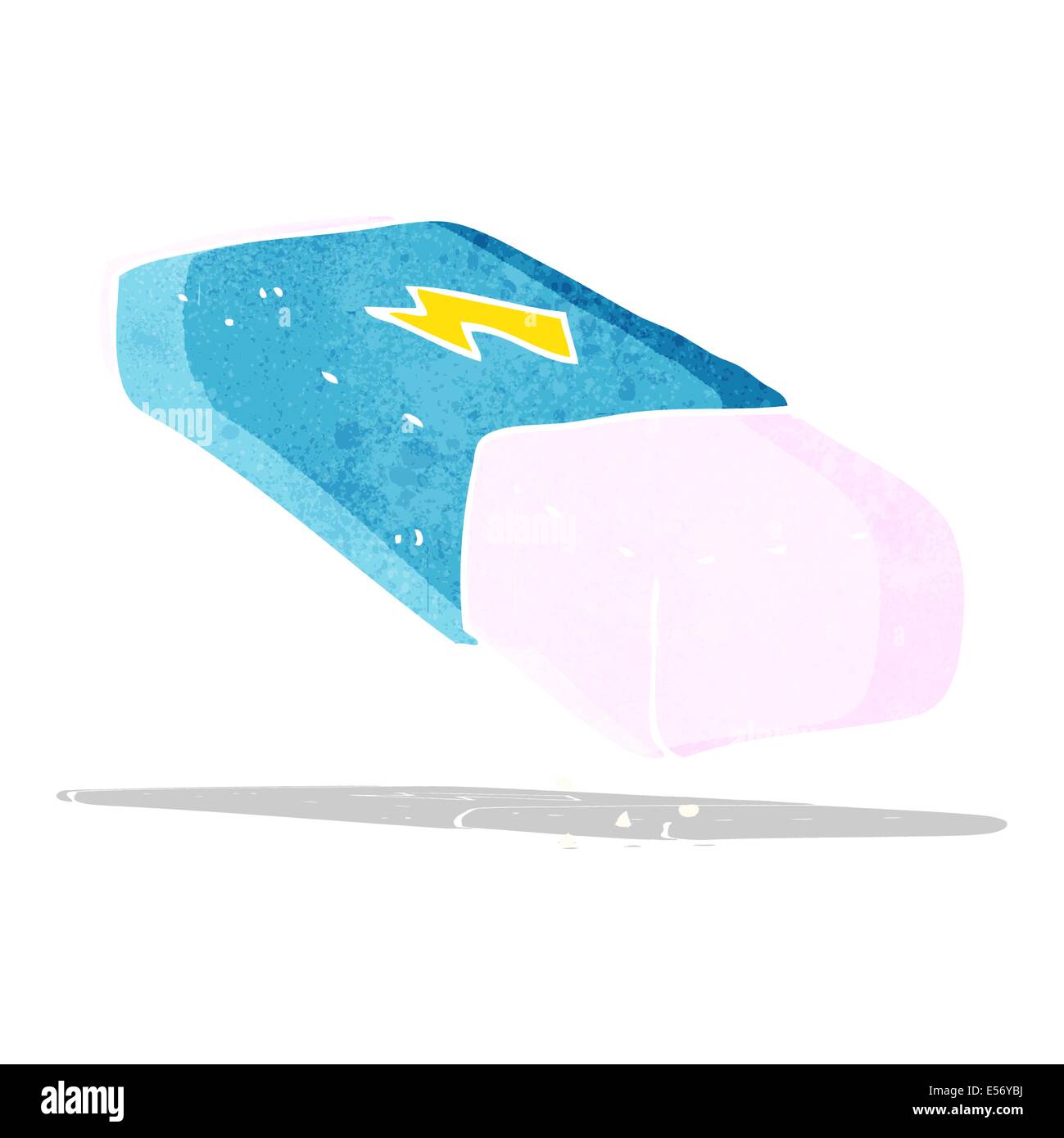 cartoon pencil eraser Stock Vector Image & Art - Alamy