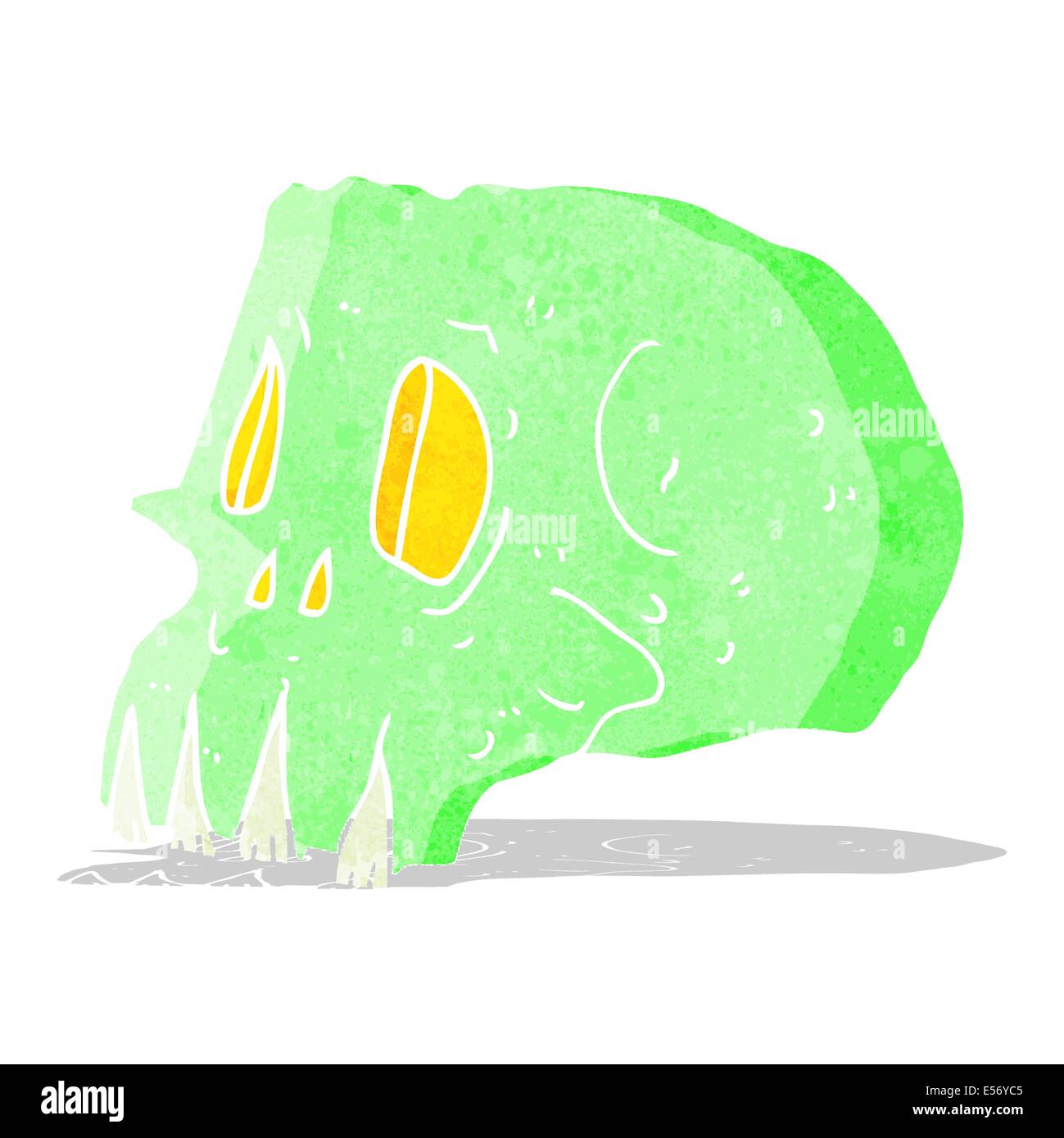 cartoon spooky skull Stock Vector Image & Art - Alamy