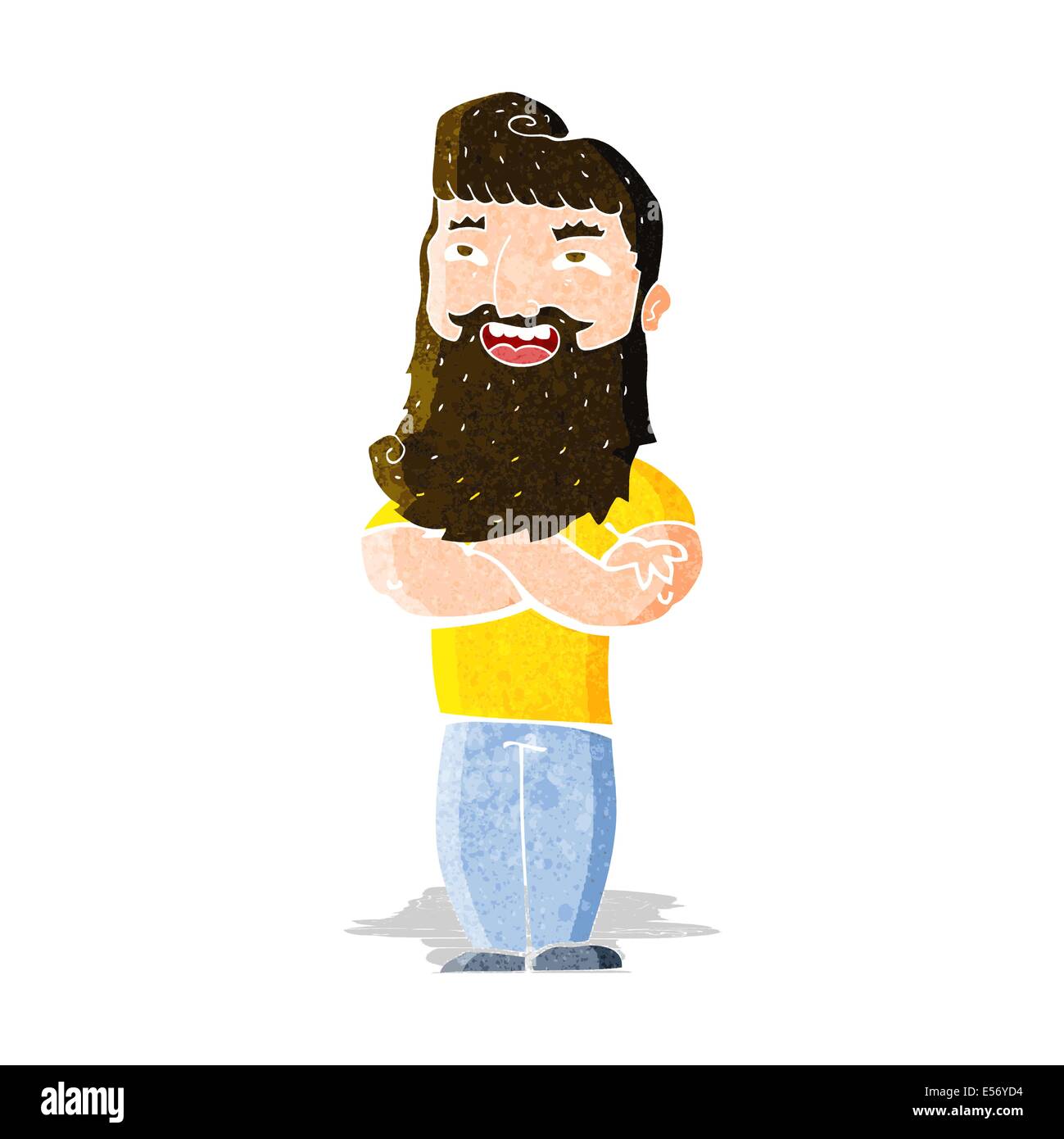 cartoon proud man Stock Vector Image & Art - Alamy