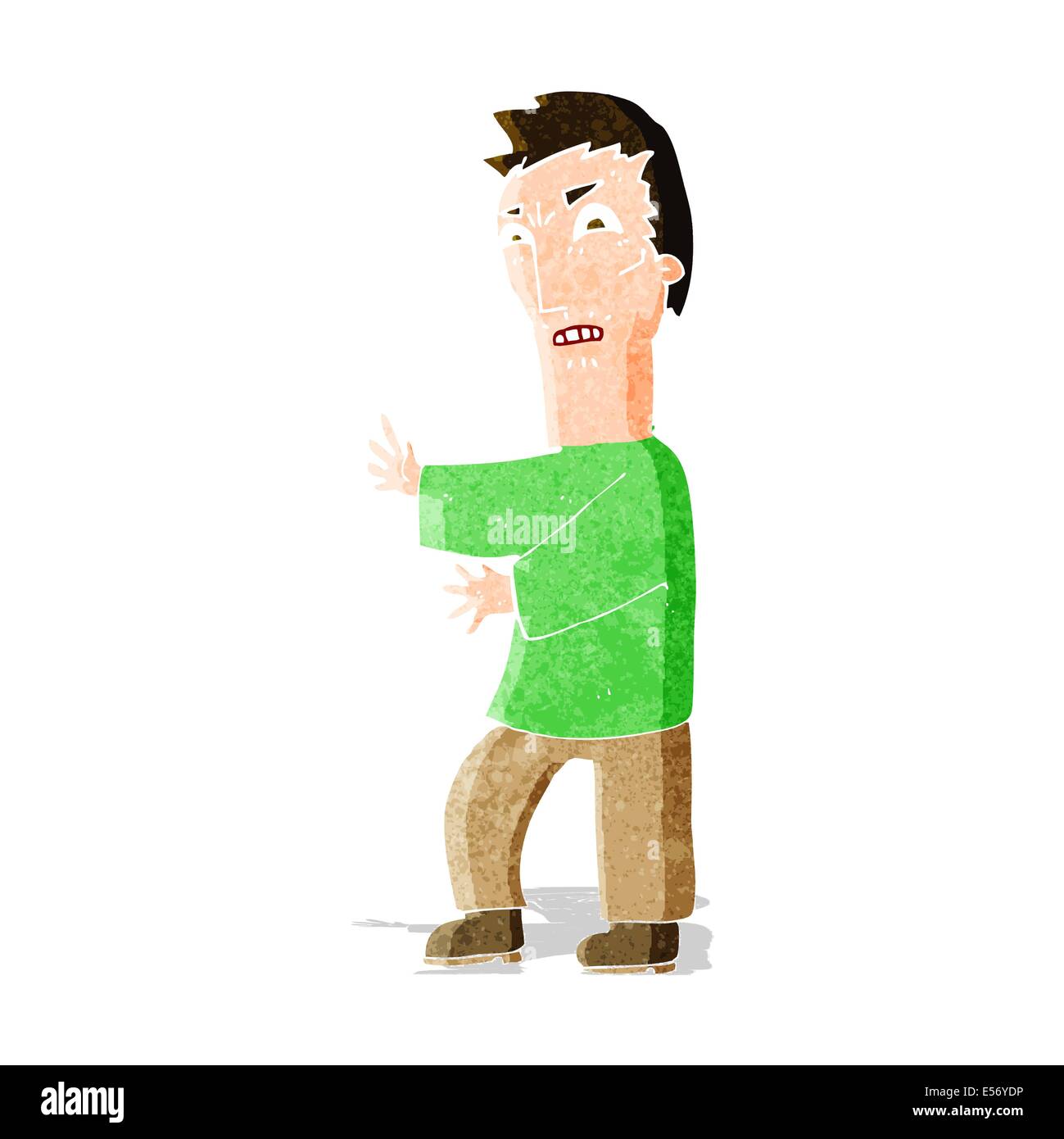 cartoon angry man Stock Vector Image & Art - Alamy