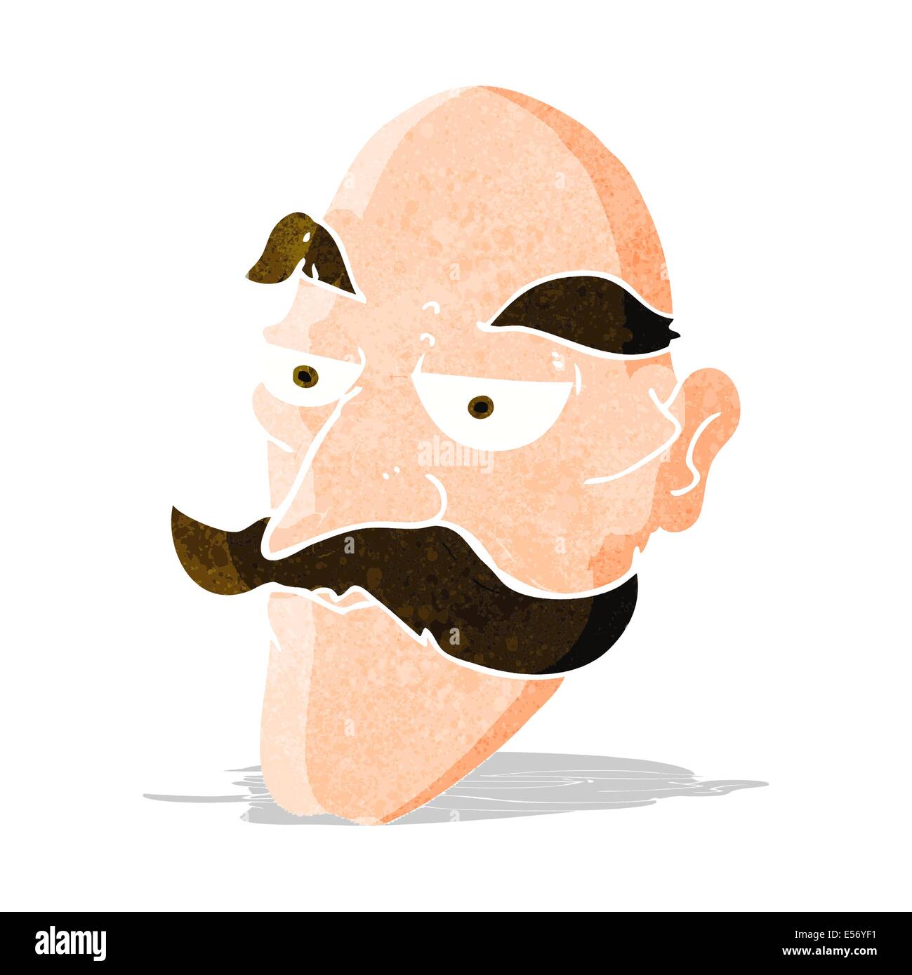 Cartoon Old Man Face Stock Vector Image And Art Alamy