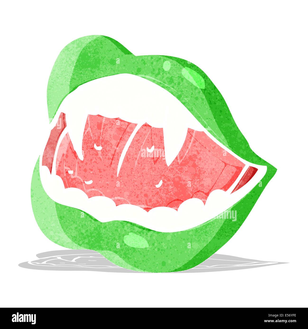 cartoon vampire lips Stock Vector Image & Art - Alamy