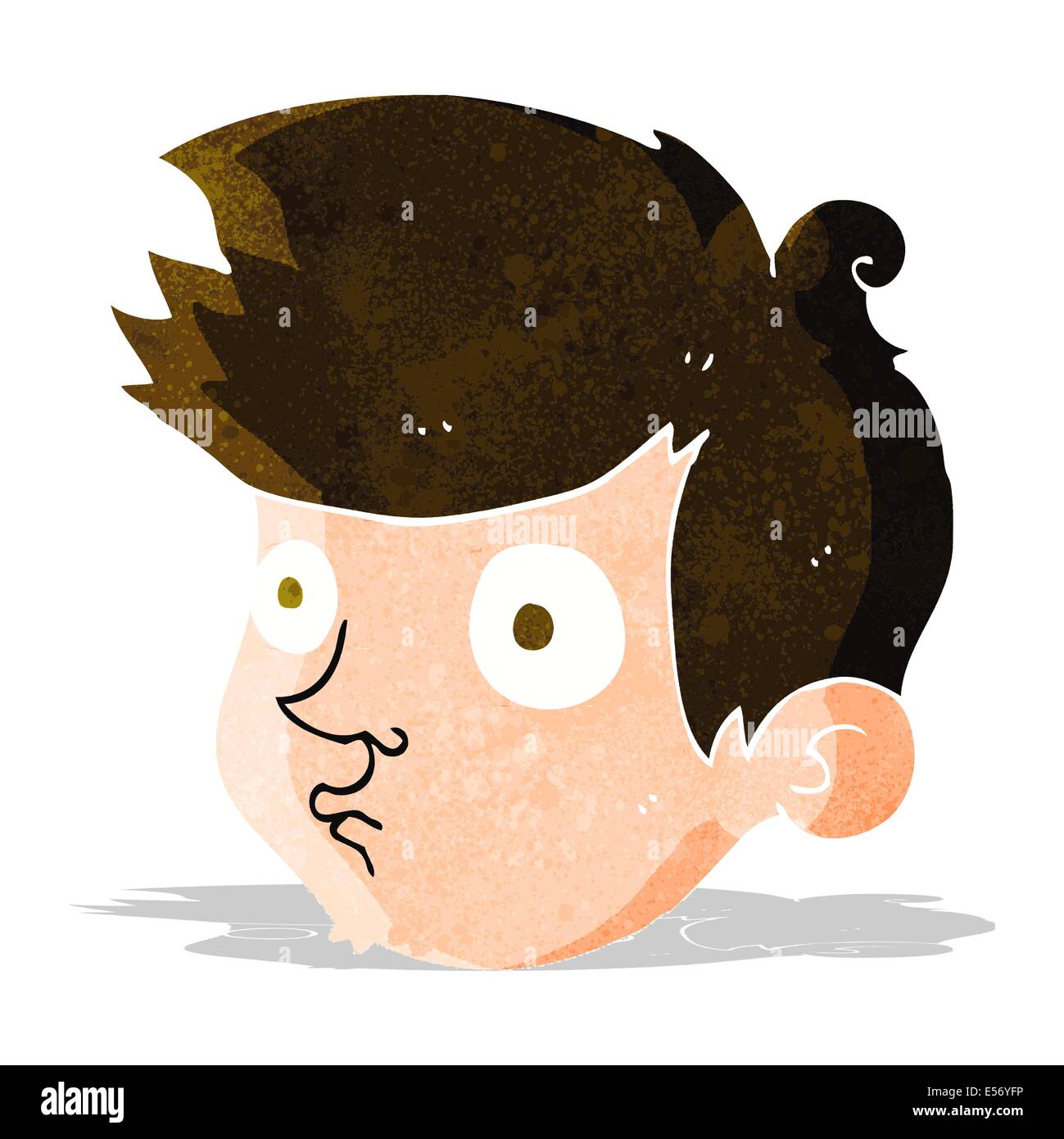 cartoon staring boy Stock Vector Image & Art - Alamy