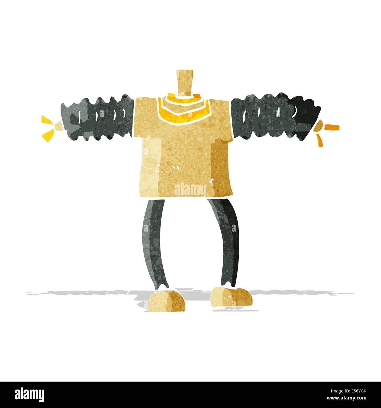 cartoon robot body (mix and match cartoons or add own photos Stock ...