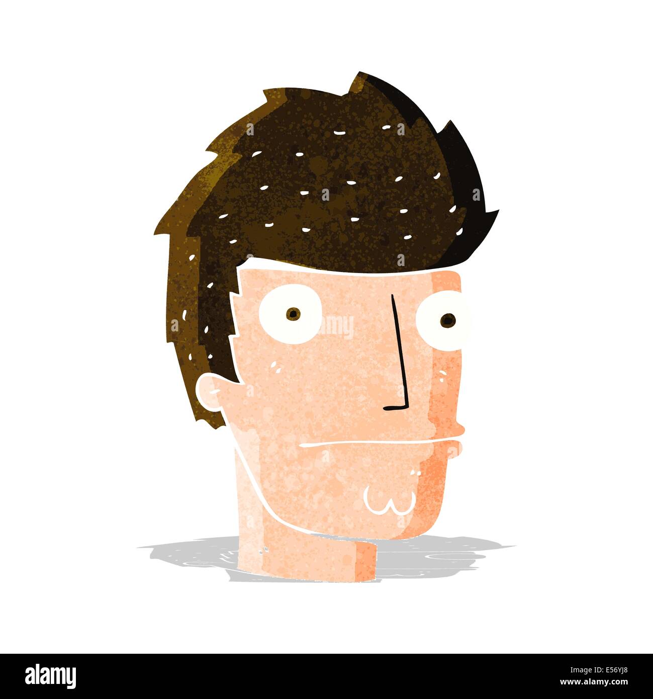 cartoon nervous man Stock Vector Image & Art - Alamy