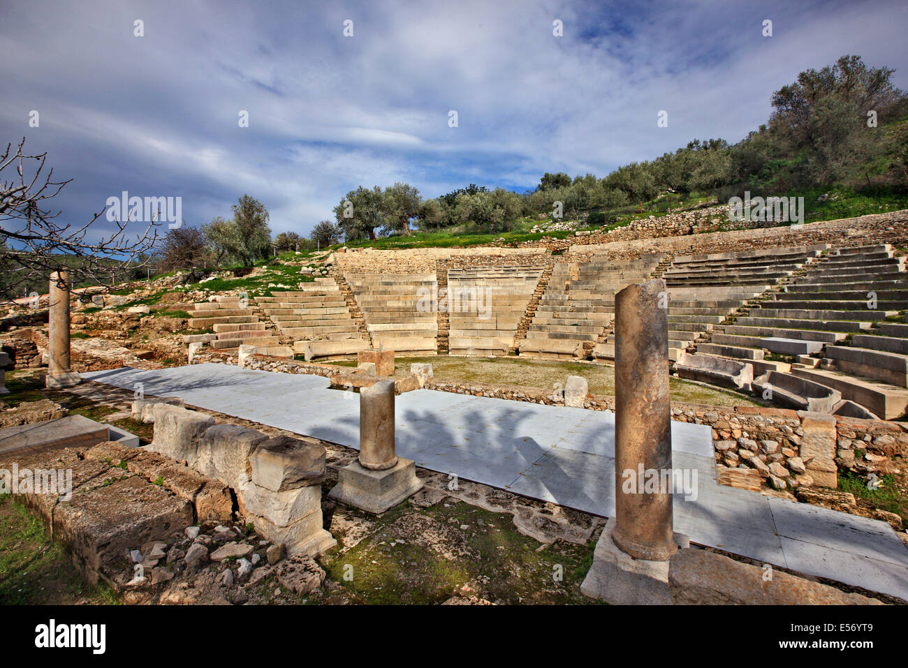 The Little (Small) Theater of Epidavros (Epidaurus), Argolida (Argolis ...