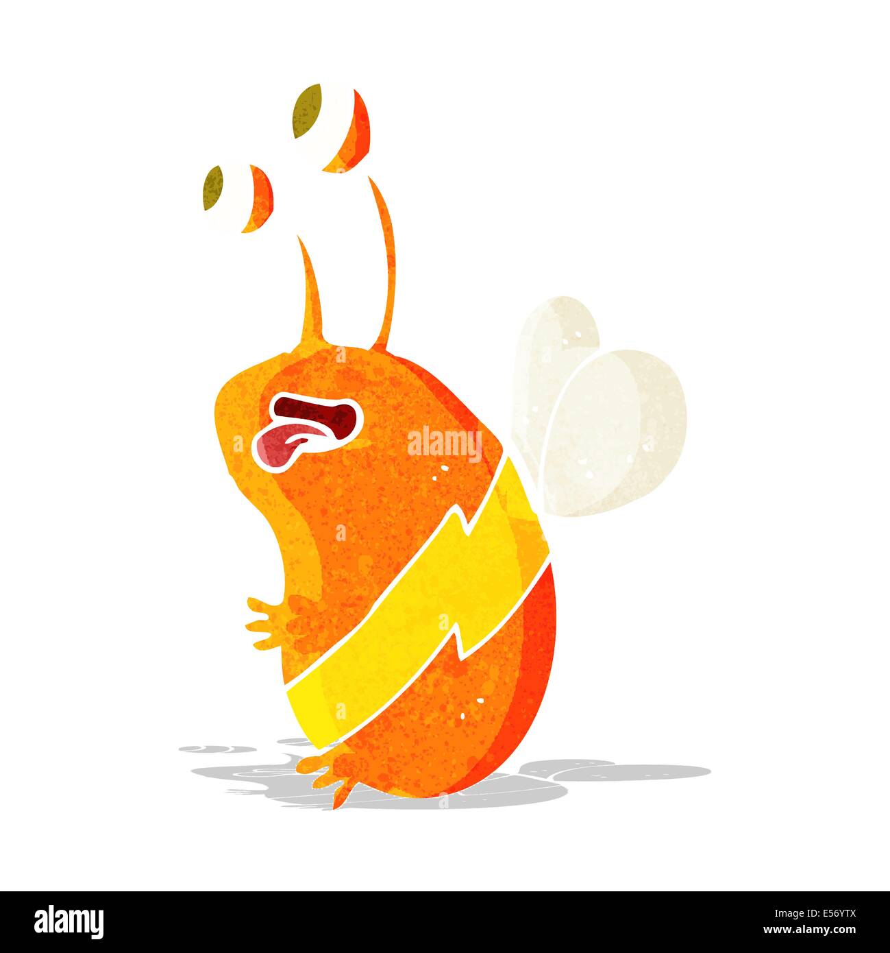 cartoon funny bee Stock Vector Image & Art - Alamy