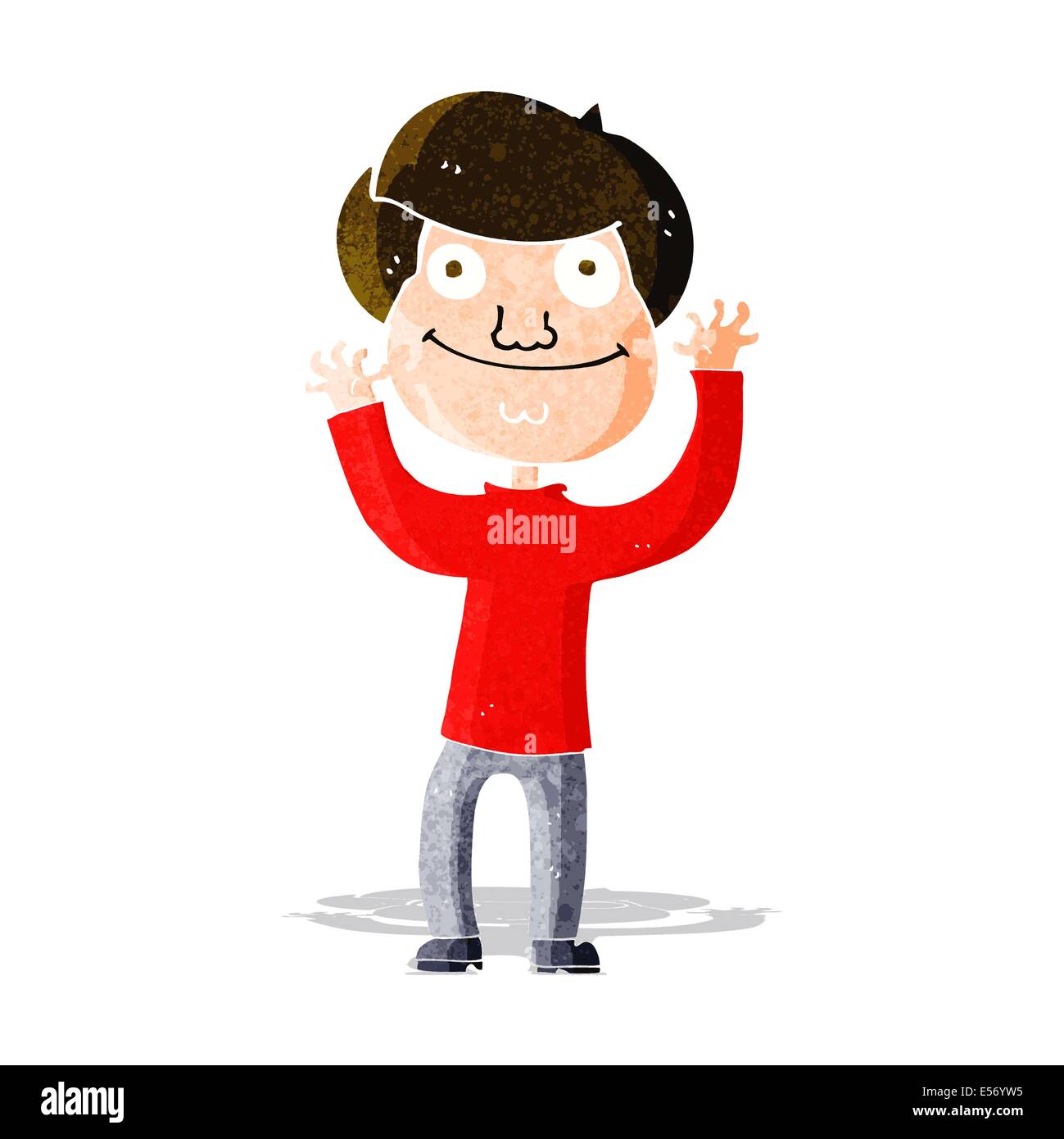cartoon happy boy Stock Vector Image & Art - Alamy