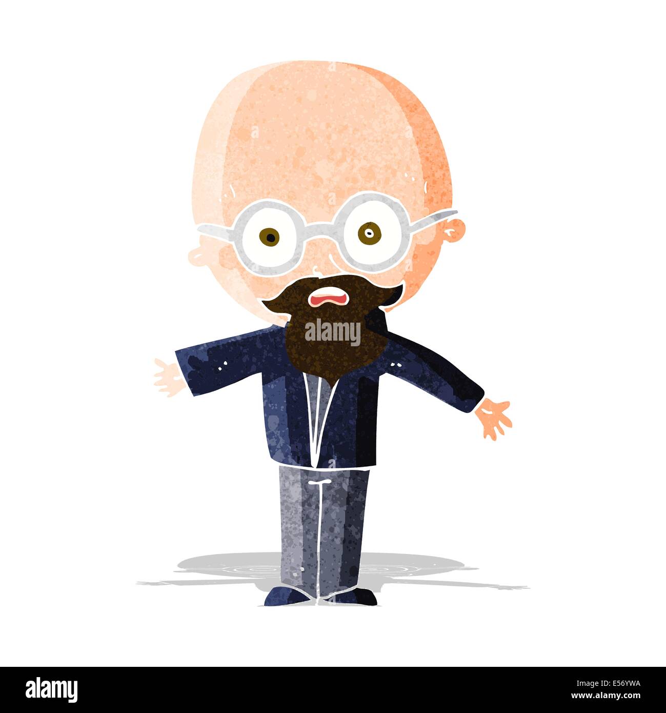 cartoon genius scientist Stock Vector Image & Art - Alamy