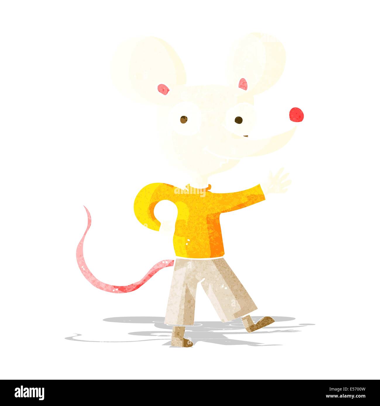Cartoon waving mouse hi-res stock photography and images - Alamy