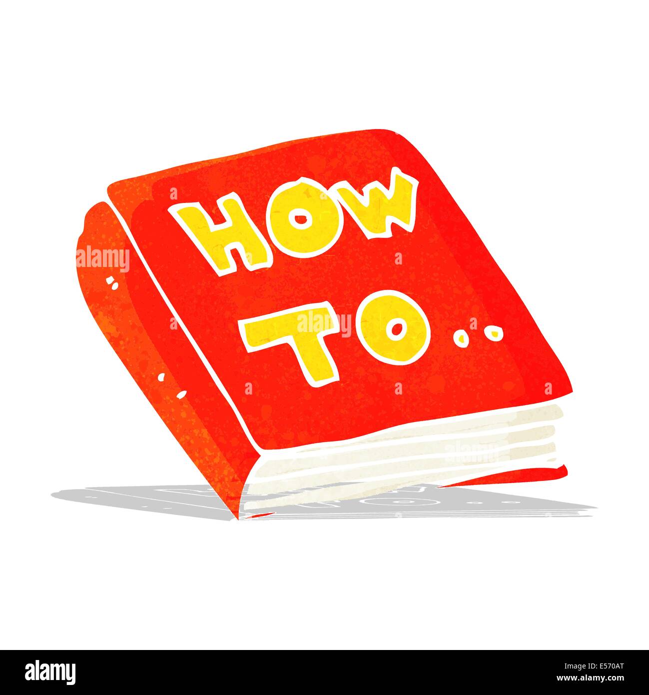 cartoon how to book Stock Vector Image & Art - Alamy