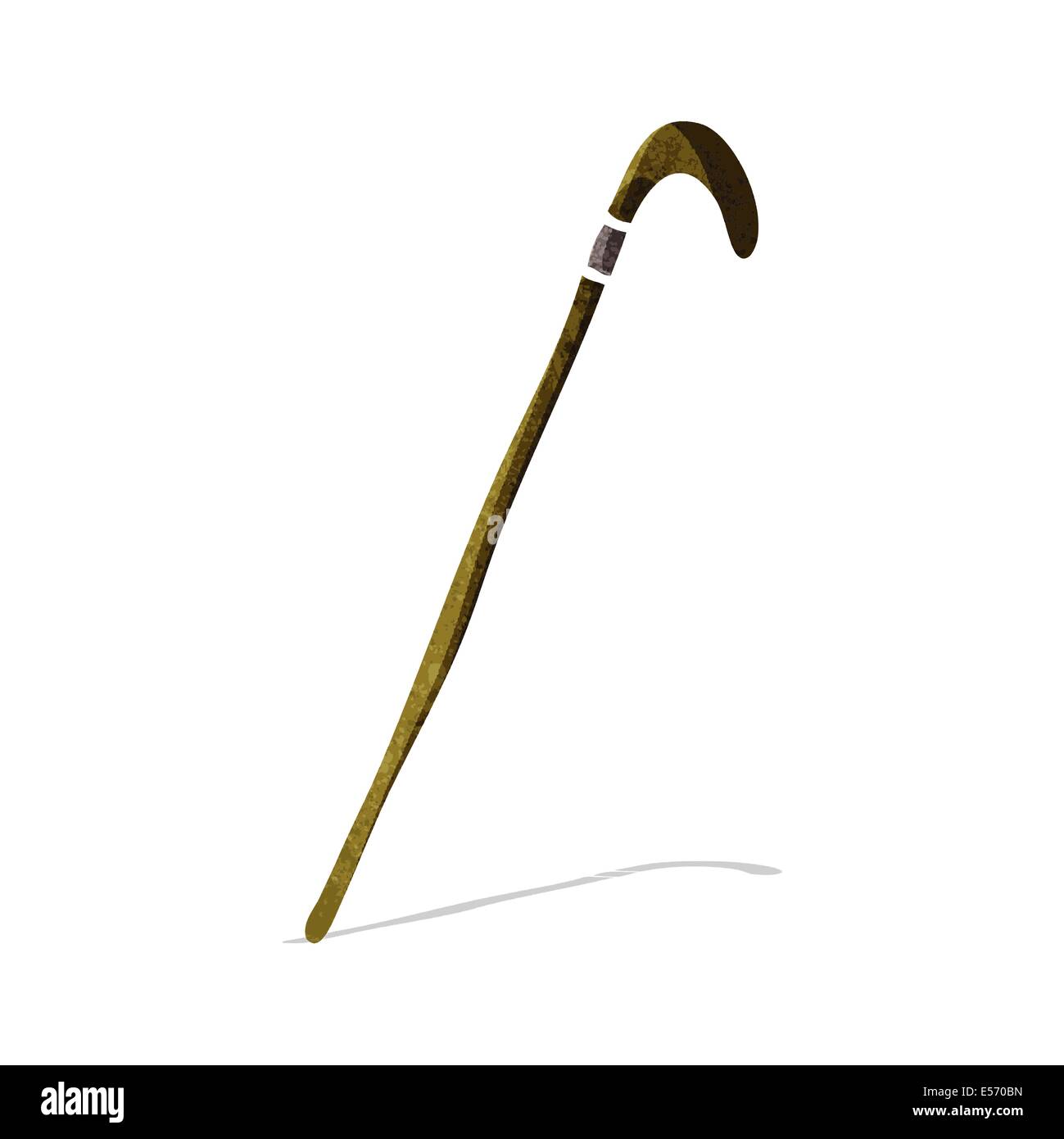 cartoon walking stick Stock Vector Image & Art - Alamy