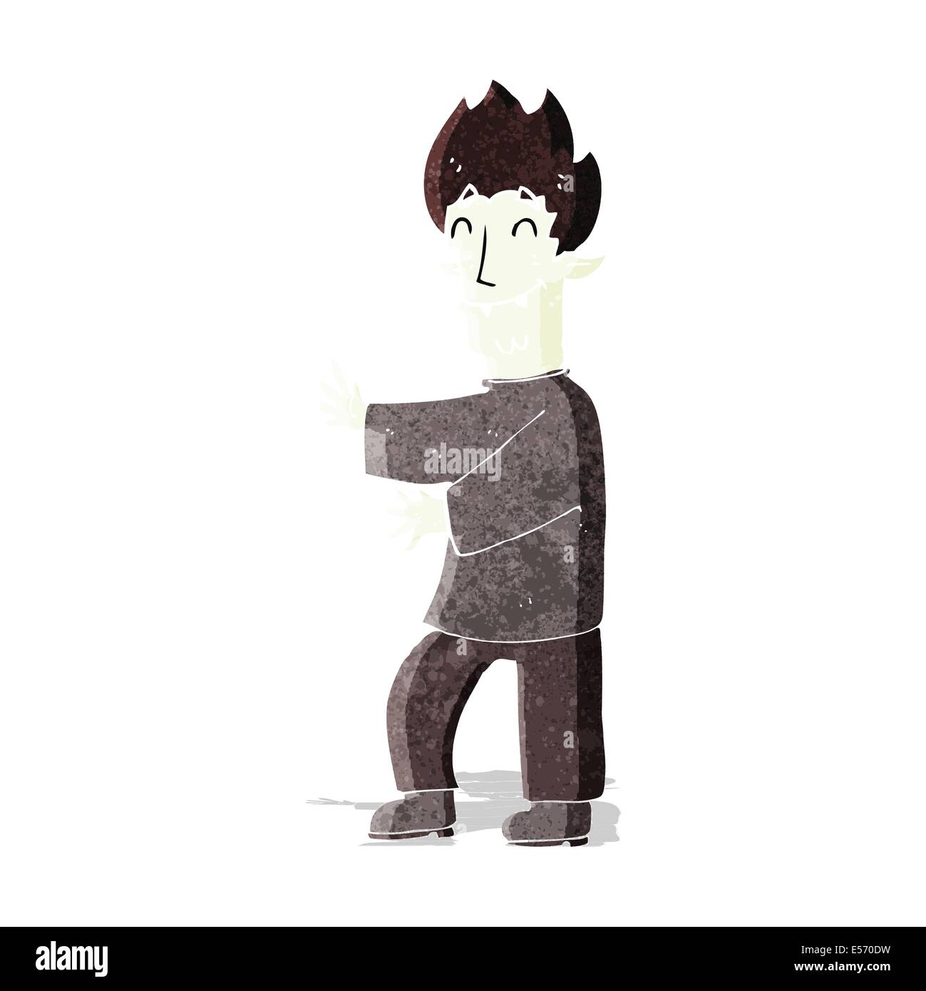 cartoon excited vampire Stock Vector Image & Art - Alamy