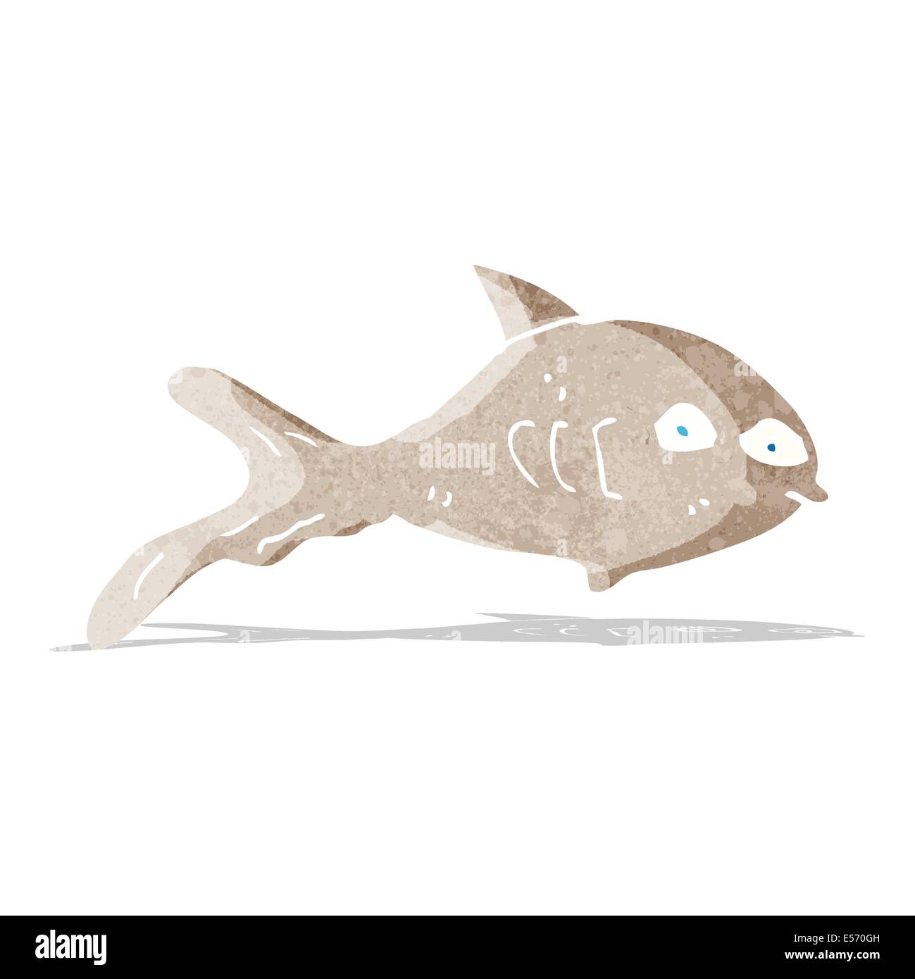 Quirky fish drawing Cut Out Stock Images & Pictures - Alamy