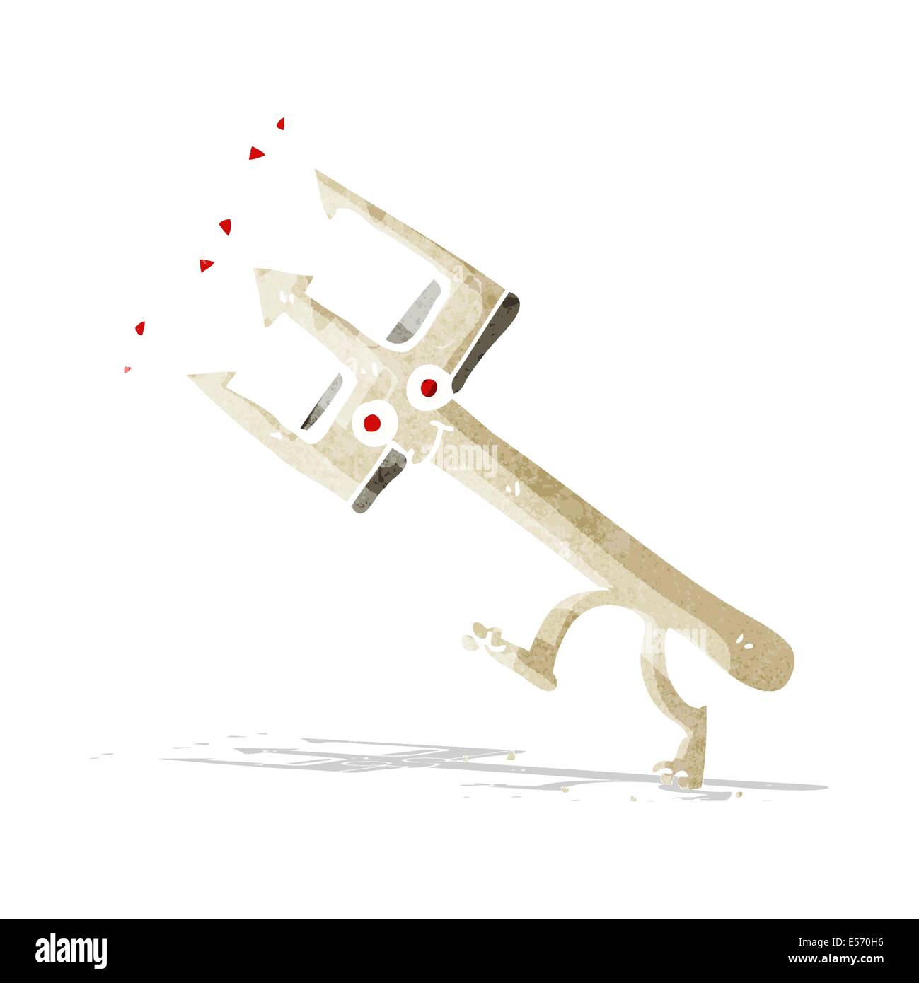 cartoon devil fork Stock Vector Image & Art - Alamy