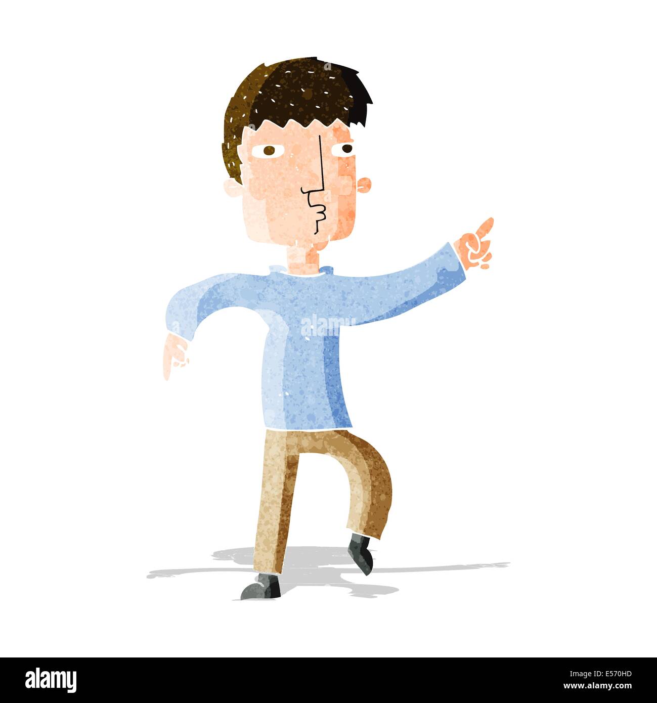 cartoon dancing man Stock Vector Image & Art - Alamy