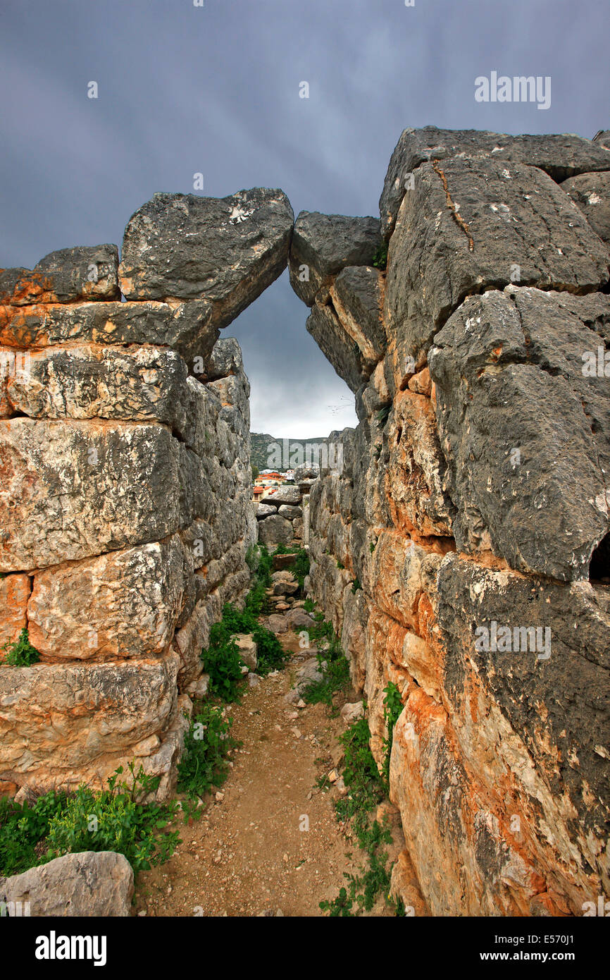 The entrance of the mysterious "Pyramid" of Hellinikon ("Eliniko ...