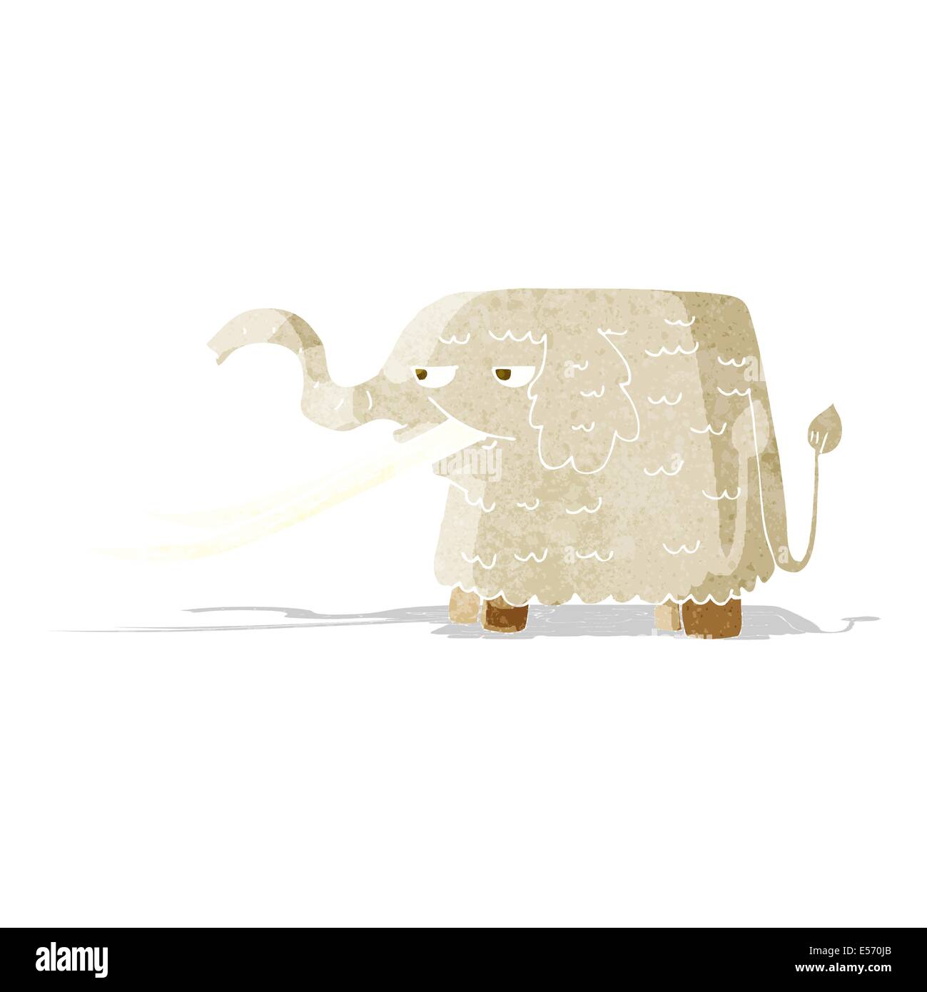 cartoon woolly mammoth Stock Vector Image & Art - Alamy