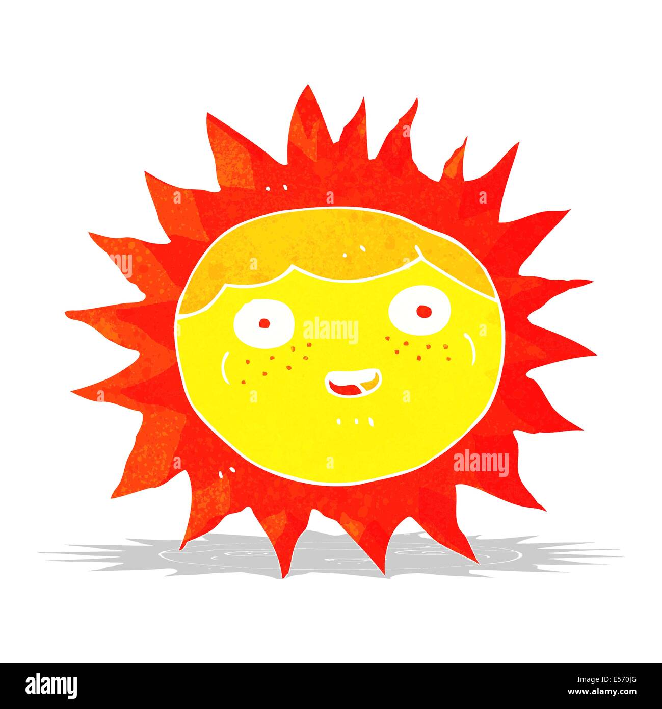 sun cartoon character Stock Vector Image & Art - Alamy