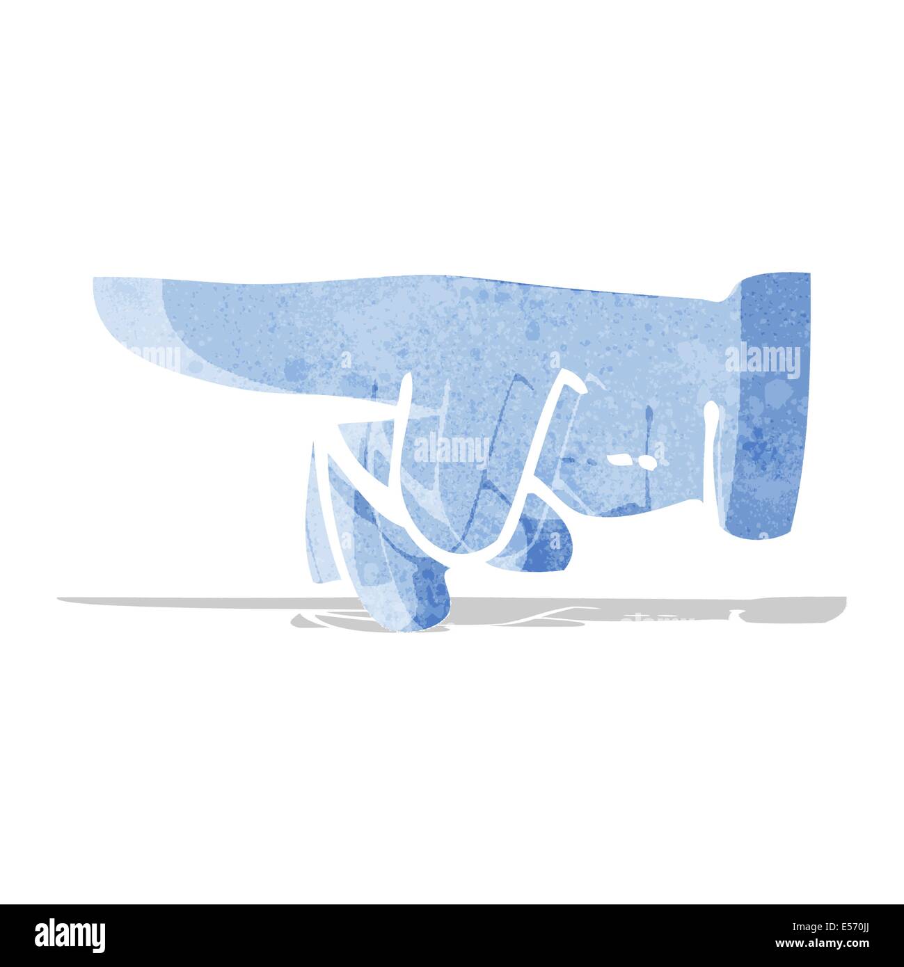 cartoon pointing hand Stock Vector Image & Art - Alamy