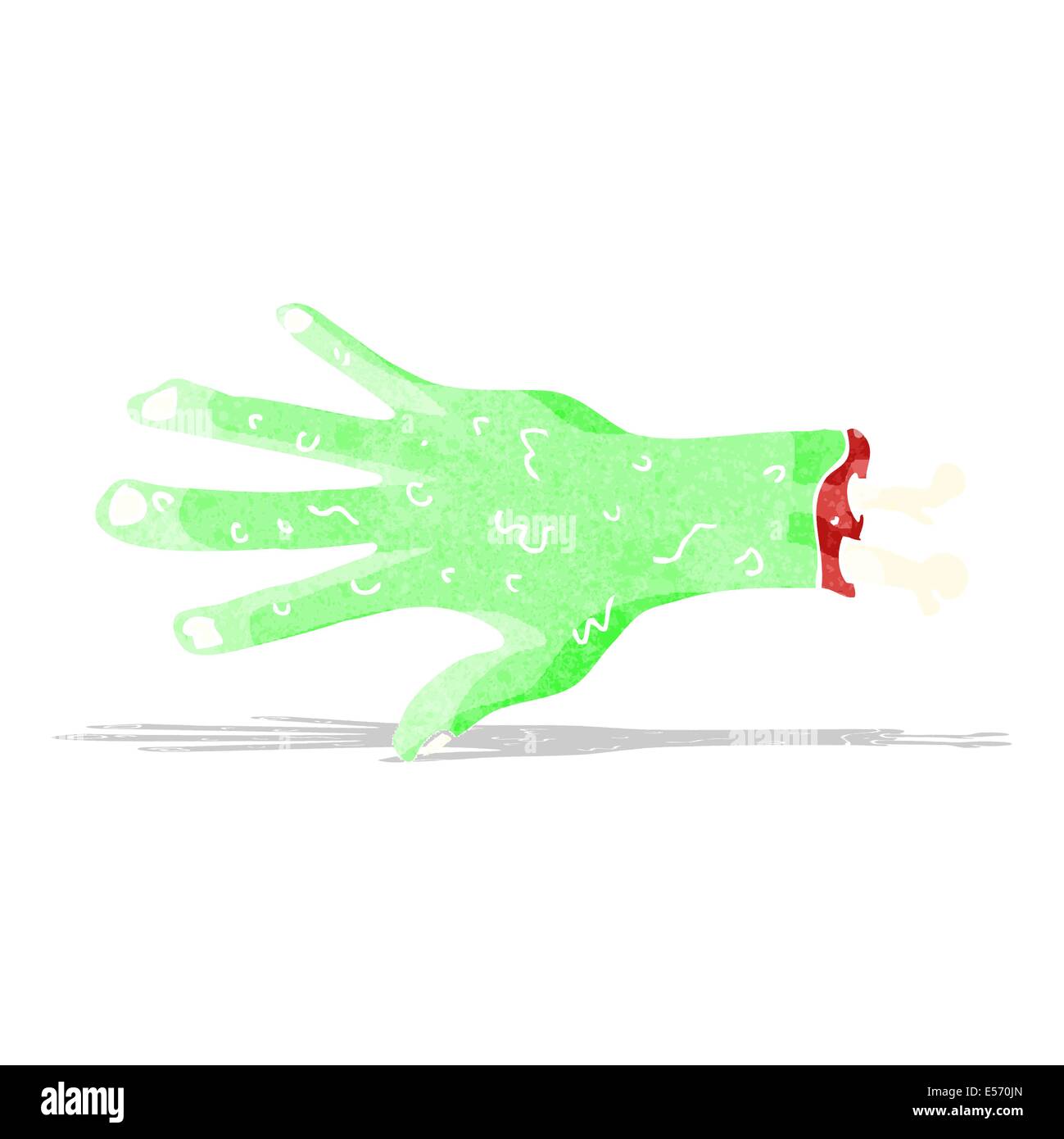 gross zombie hand cartoon Stock Vector Image & Art - Alamy