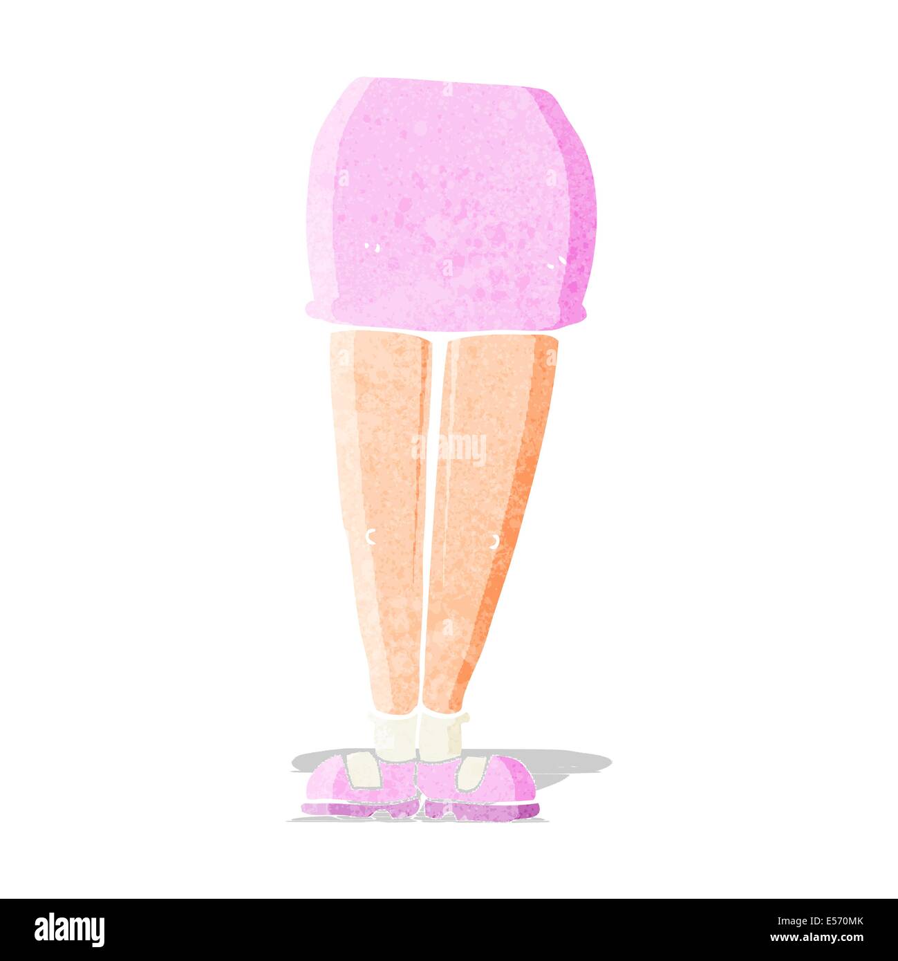 cartoon female legs Stock Vector Image & Art - Alamy