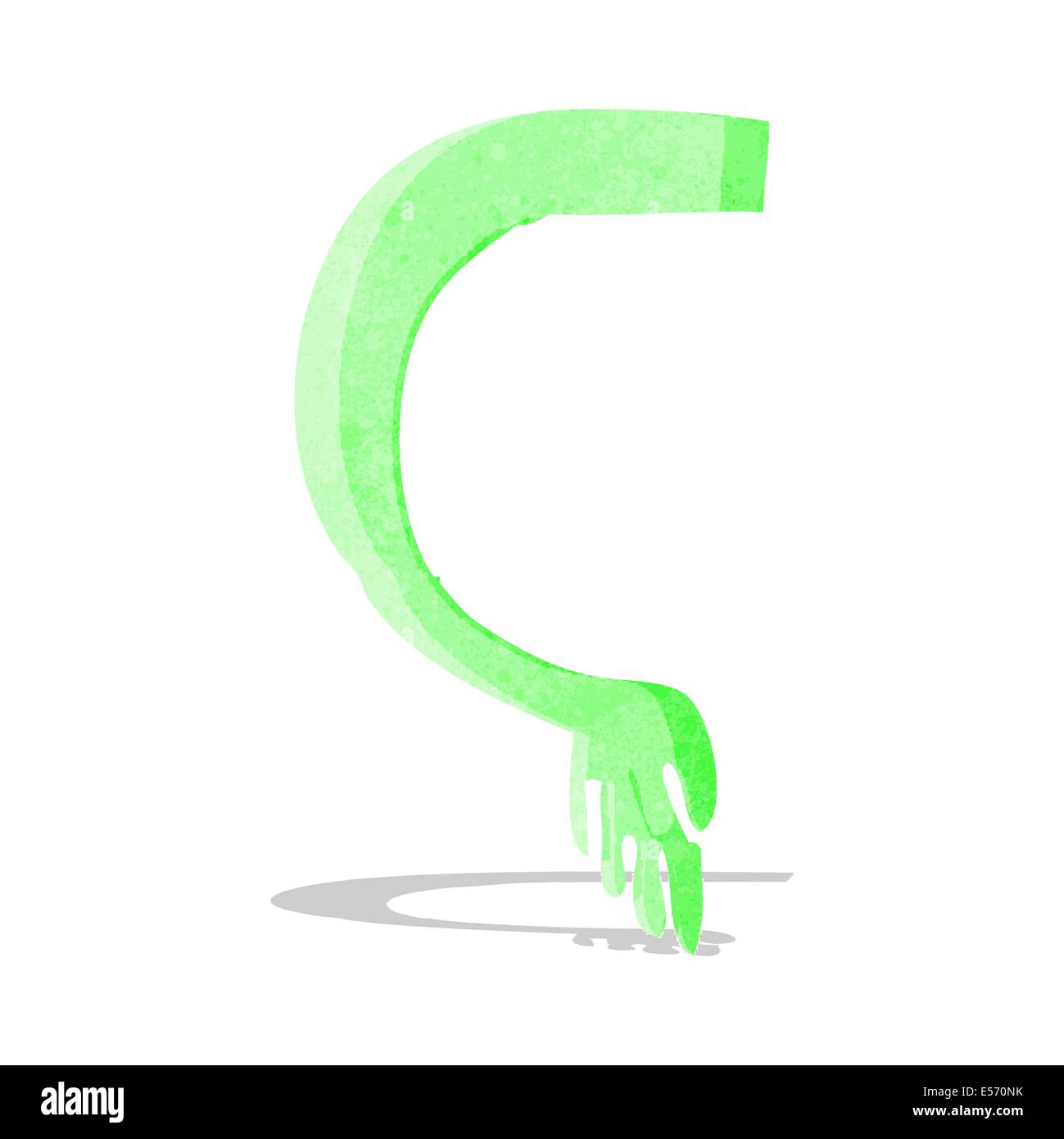 cartoon monster arm Stock Vector Image & Art - Alamy