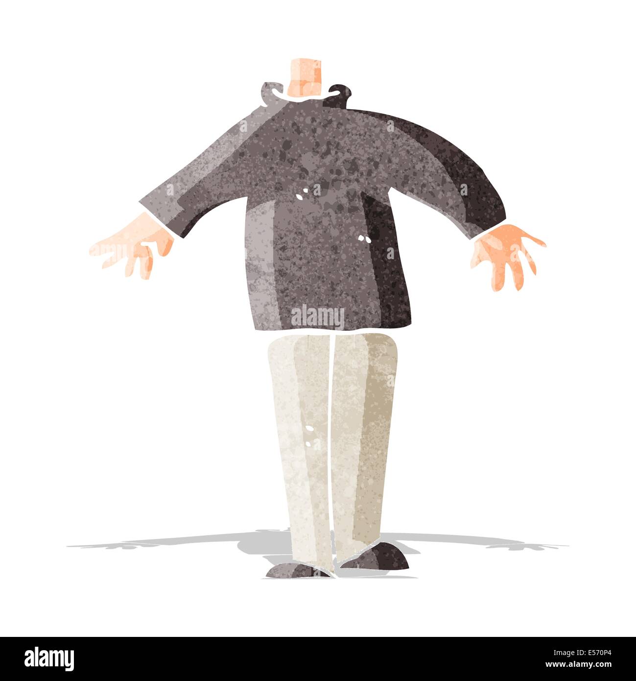 cartoon male body (mix and match cartoons or add own photos Stock ...