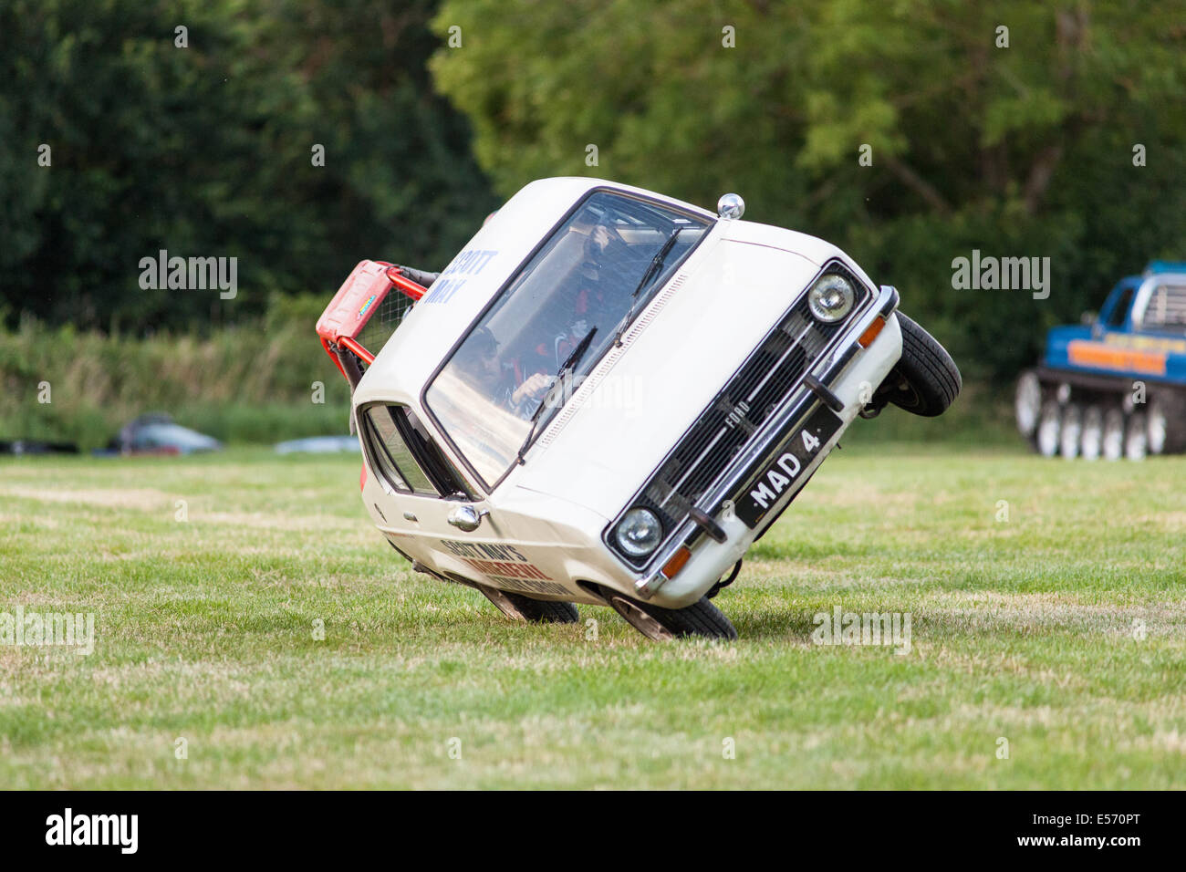 Scott May's Daredevil stunt show, Matterley Bowl, Winchester, Hampshire ...