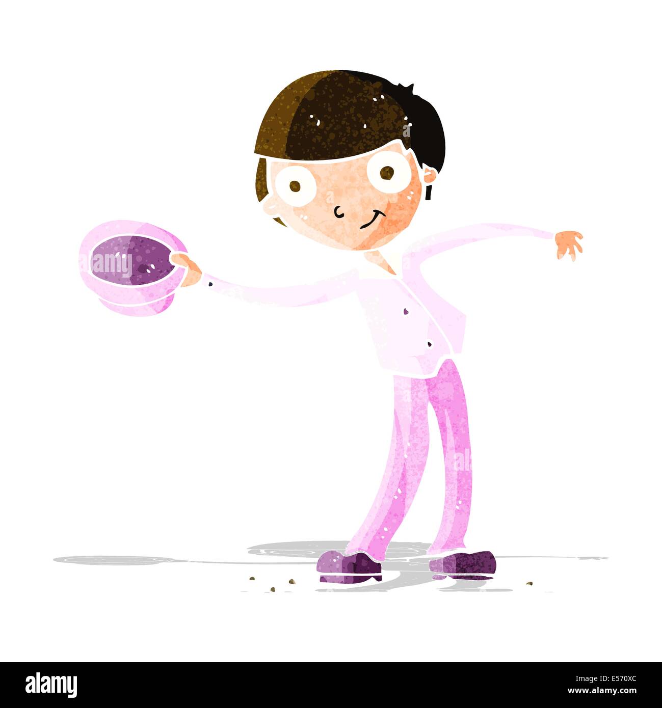 cartoon man tipping hat Stock Vector Image & Art - Alamy