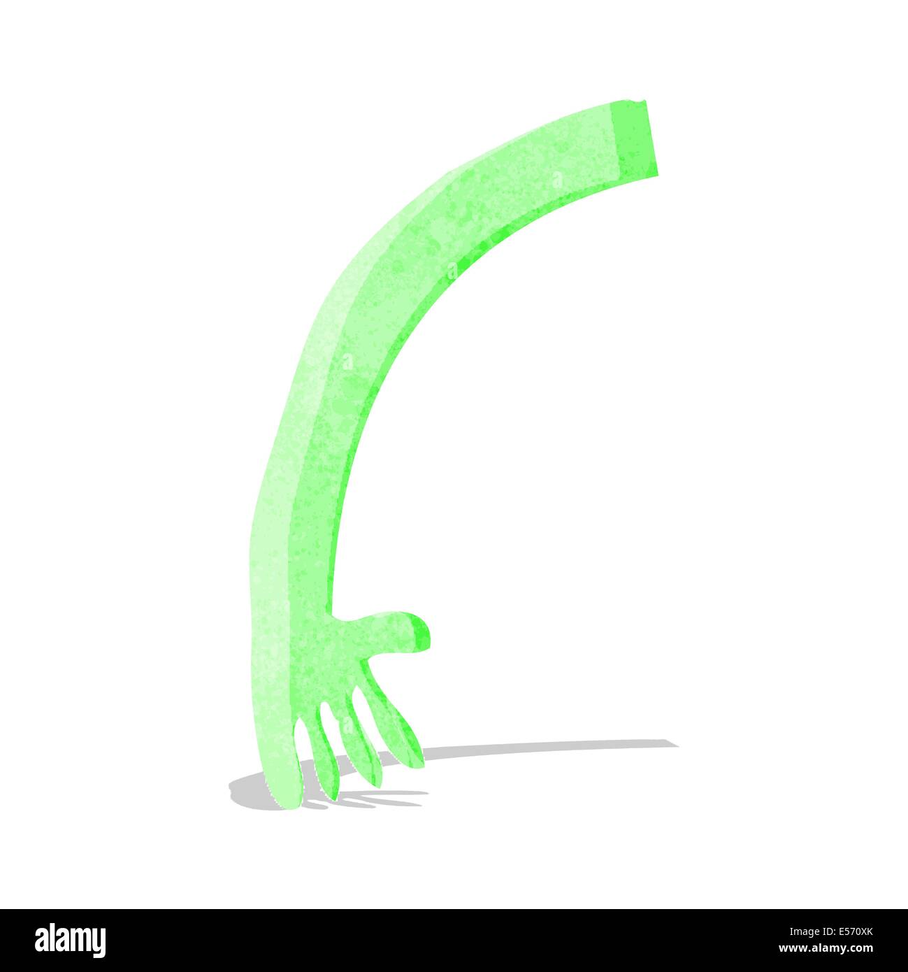 Cartoon monster arm Stock Vector Images - Alamy