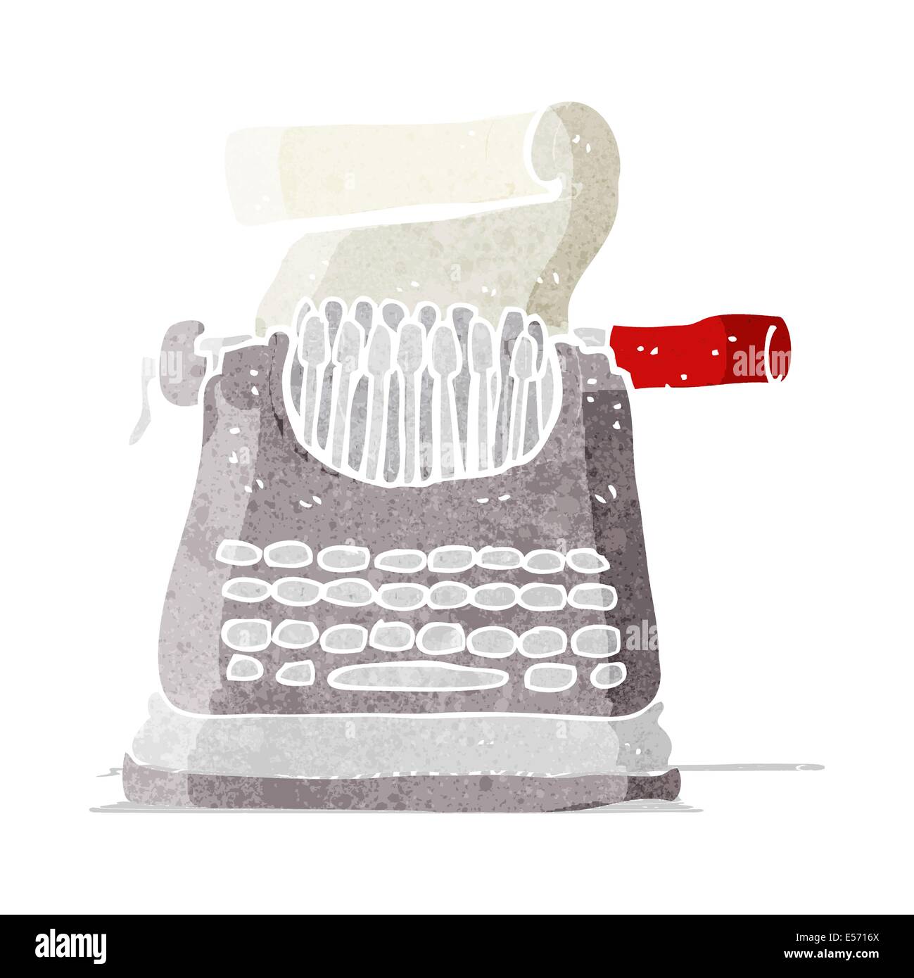 Traditional typewriter Stock Vector Images - Alamy