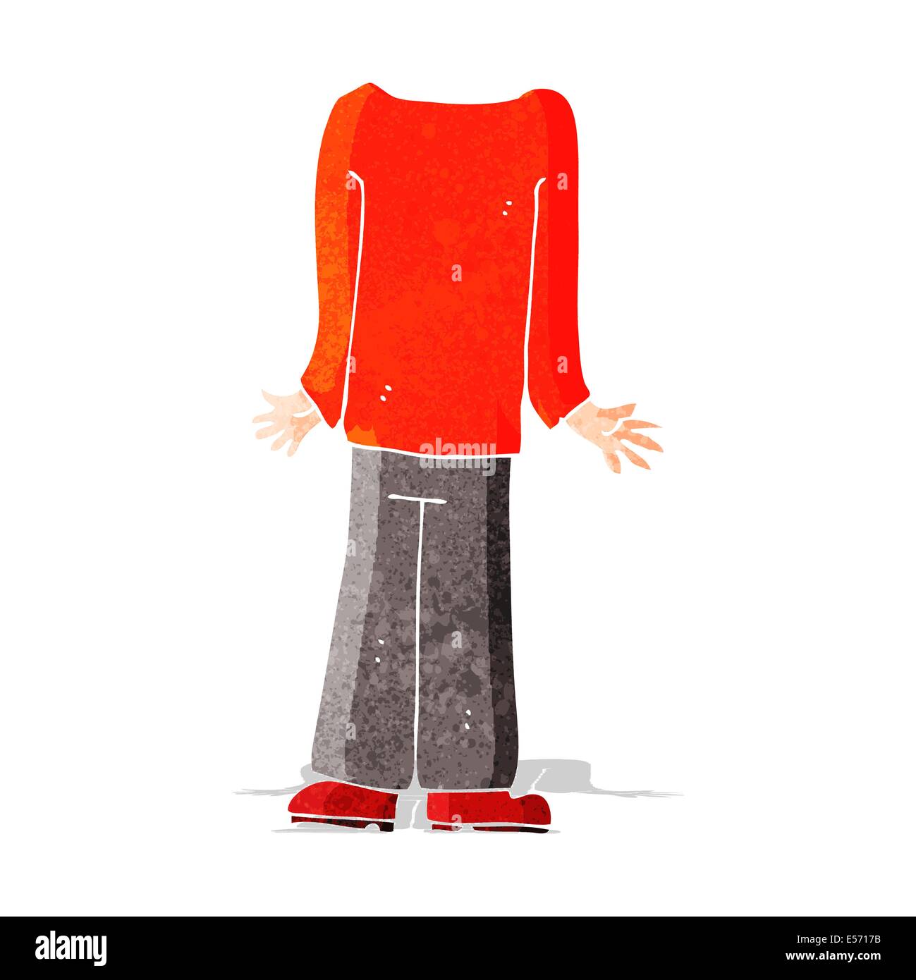 cartoon male body (mix and match cartoons or add own photos Stock ...