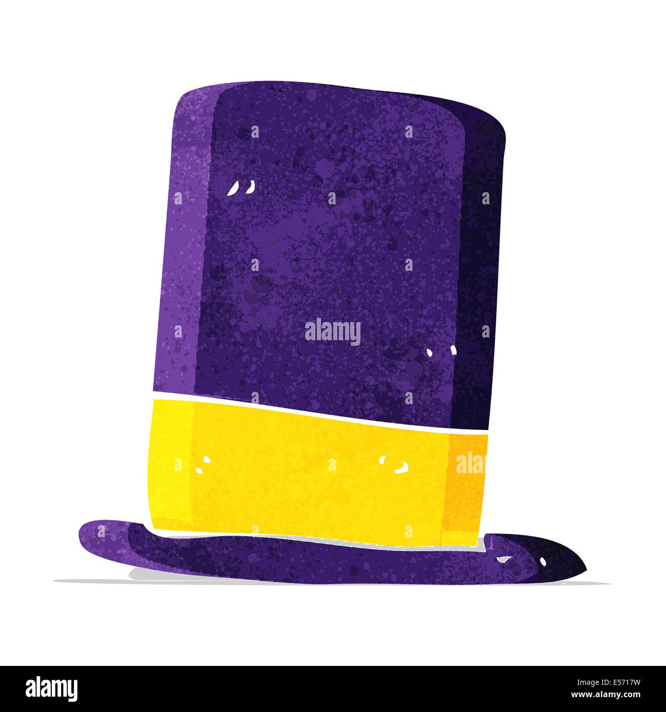 Silly top hat Stock Vector Images - Alamy