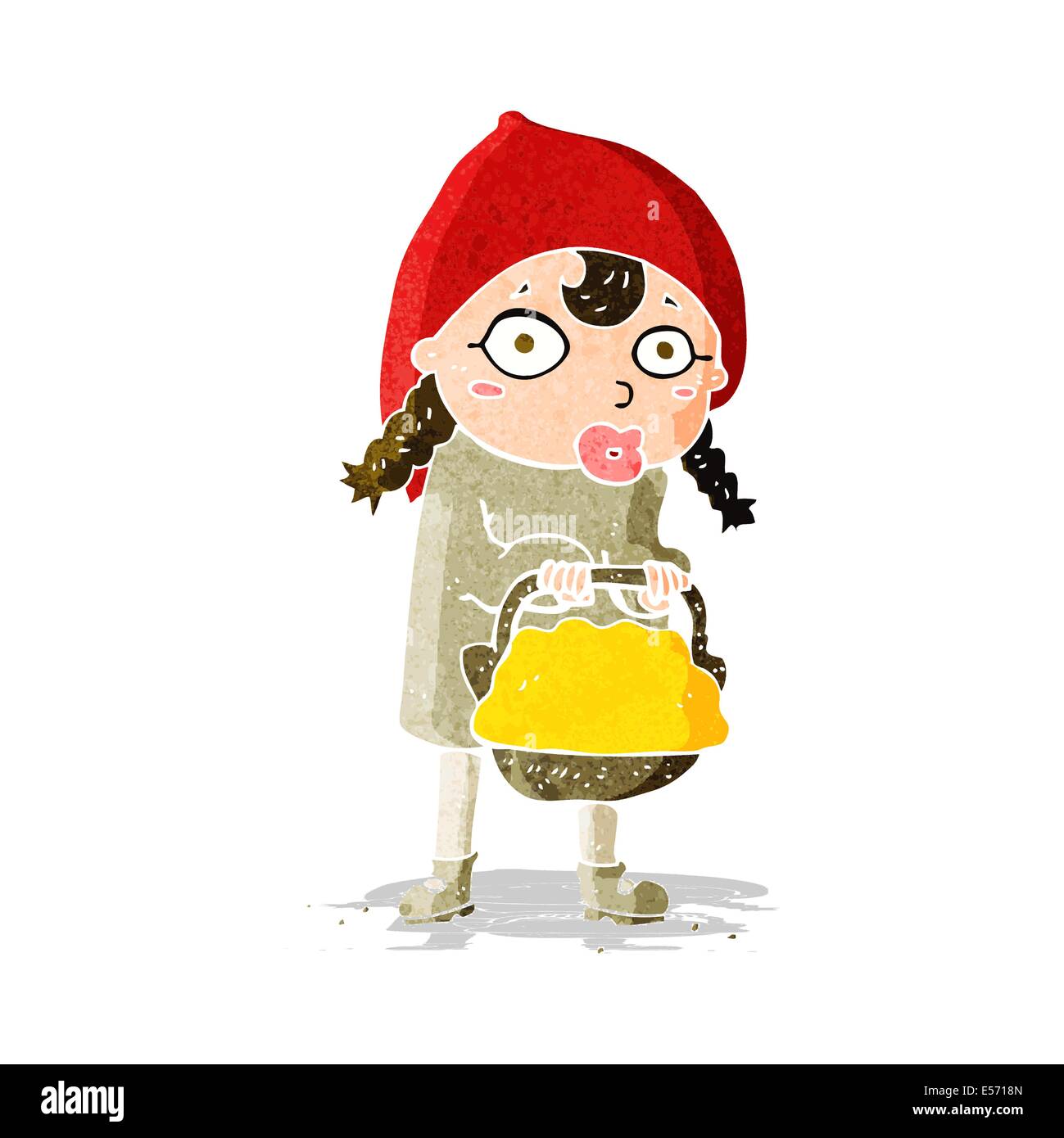 little red riding hood cartoon Stock Vector Image & Art - Alamy
