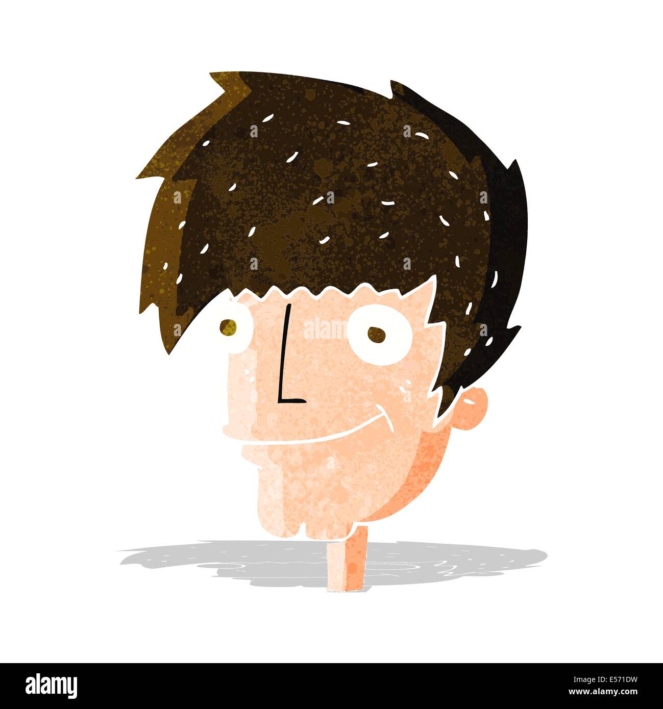 cartoon smiling man Stock Vector Image & Art - Alamy